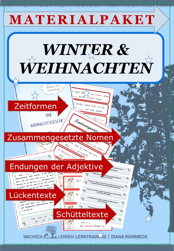 Winter und Weihnachten: Materialpaket – Unterrichtsmaterial in den ...