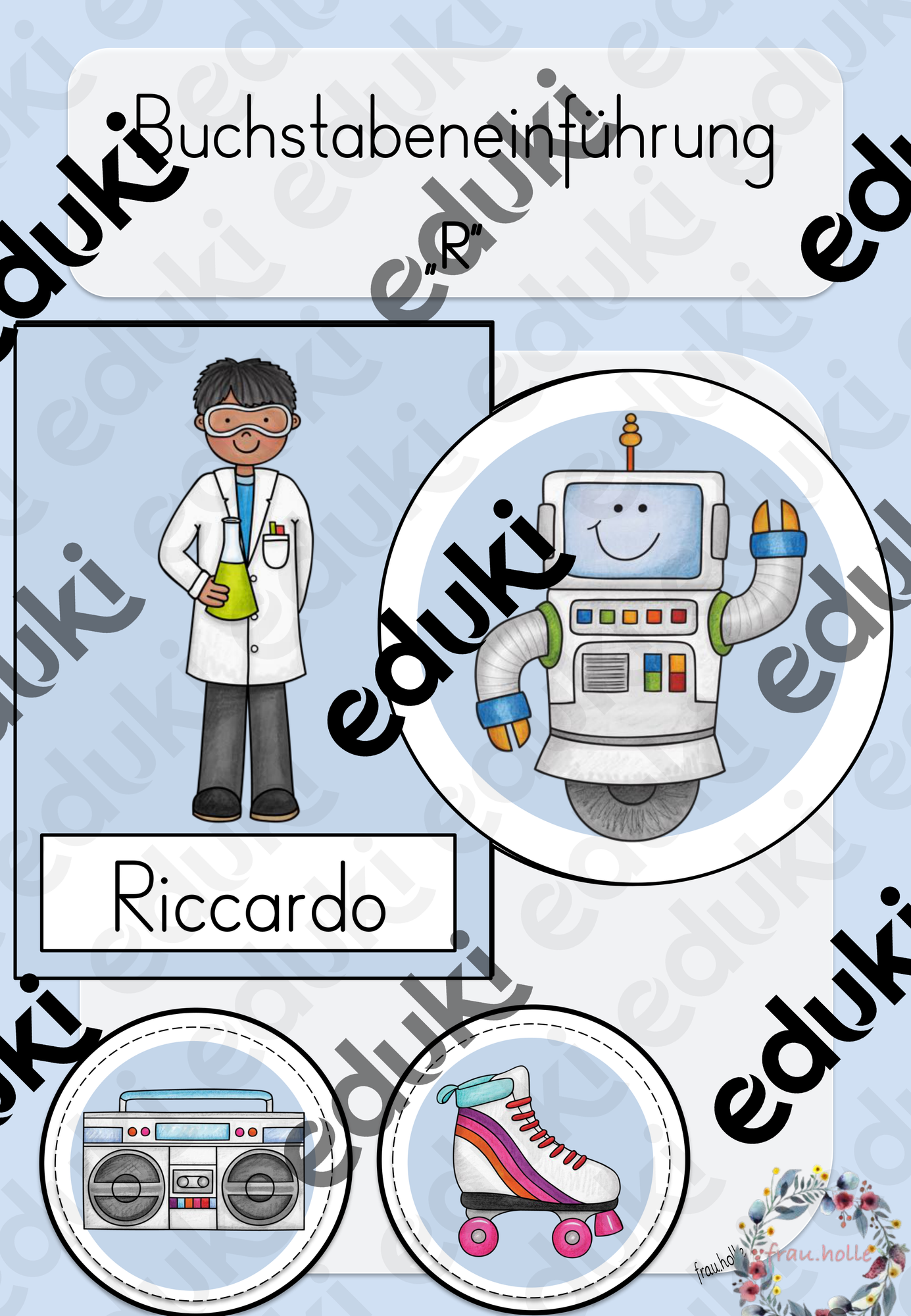Buchstabeneinführung R – Unterrichtsmaterial im Fach Deutsch