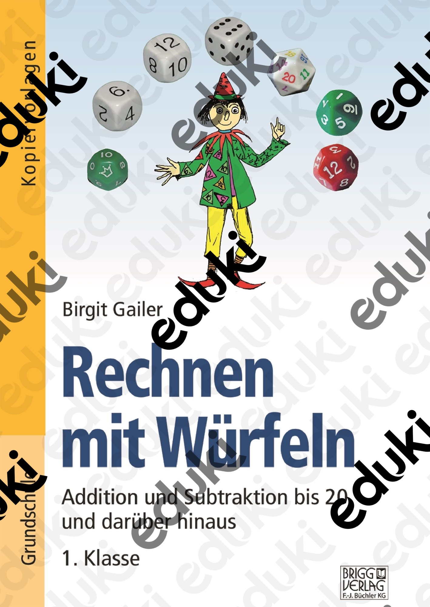 Rechnen mit Würfeln 1. Klasse – Unterrichtsmaterial im Fach Mathematik