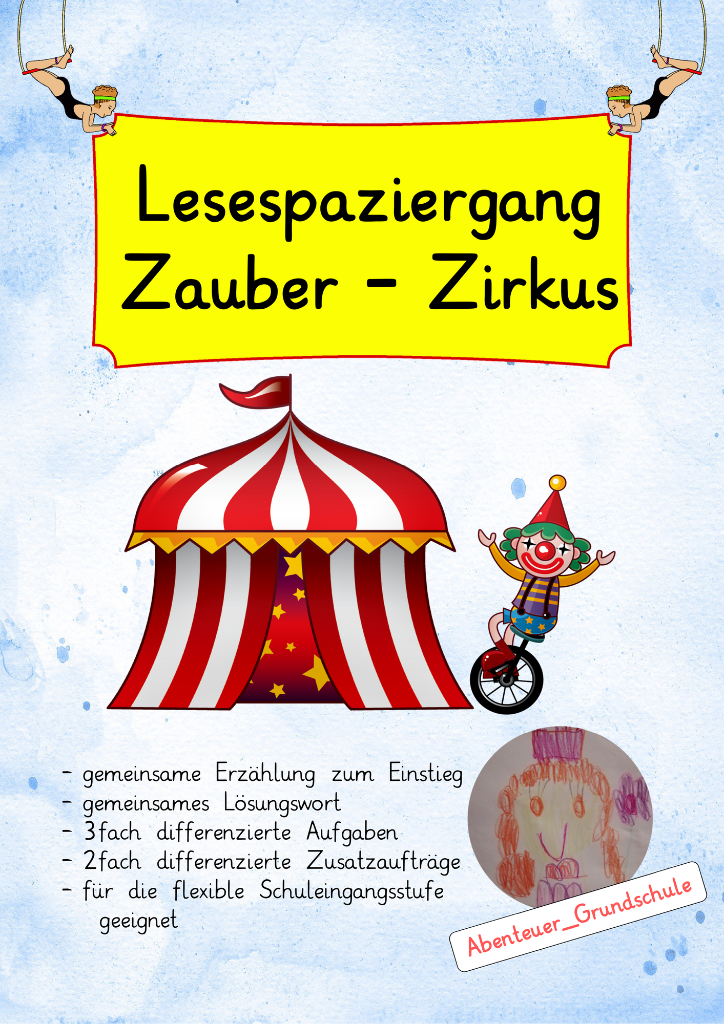 Lesespaziergang / Story Walk: Zauber-Zirkus - material de la siguiente ...
