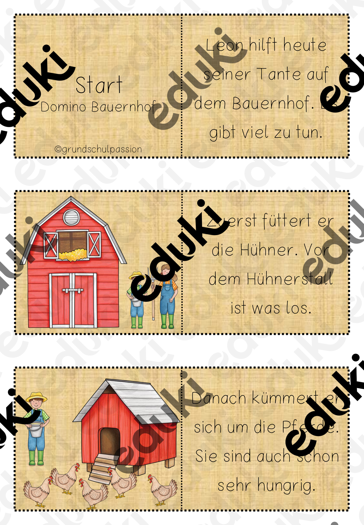Lesepaket: Bauernhof – Unterrichtsmaterial in den Fächern Deutsch & DaZ/DaF