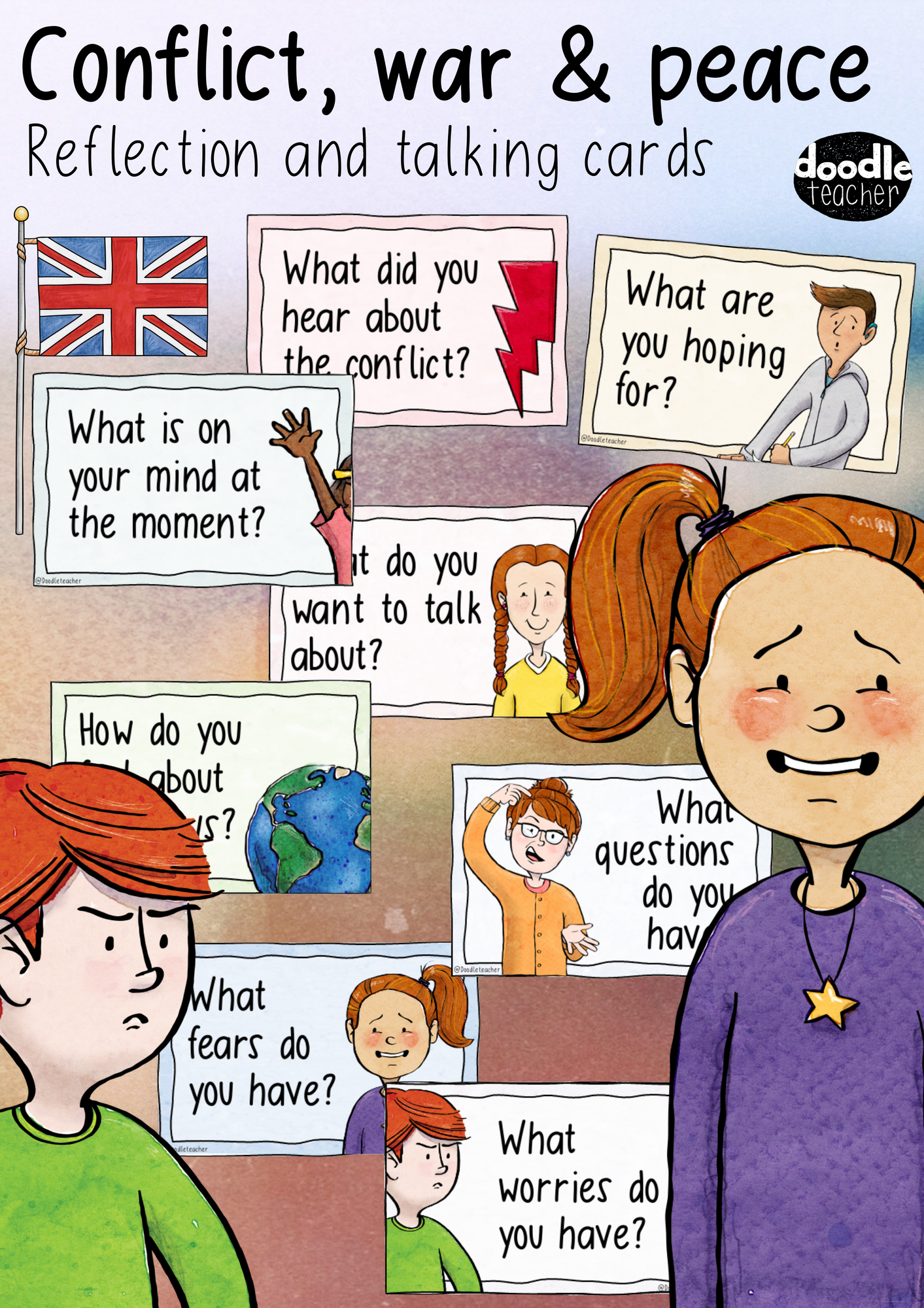 Conflict, War and Peace - Talking Cards - Ukraine / Russia ...