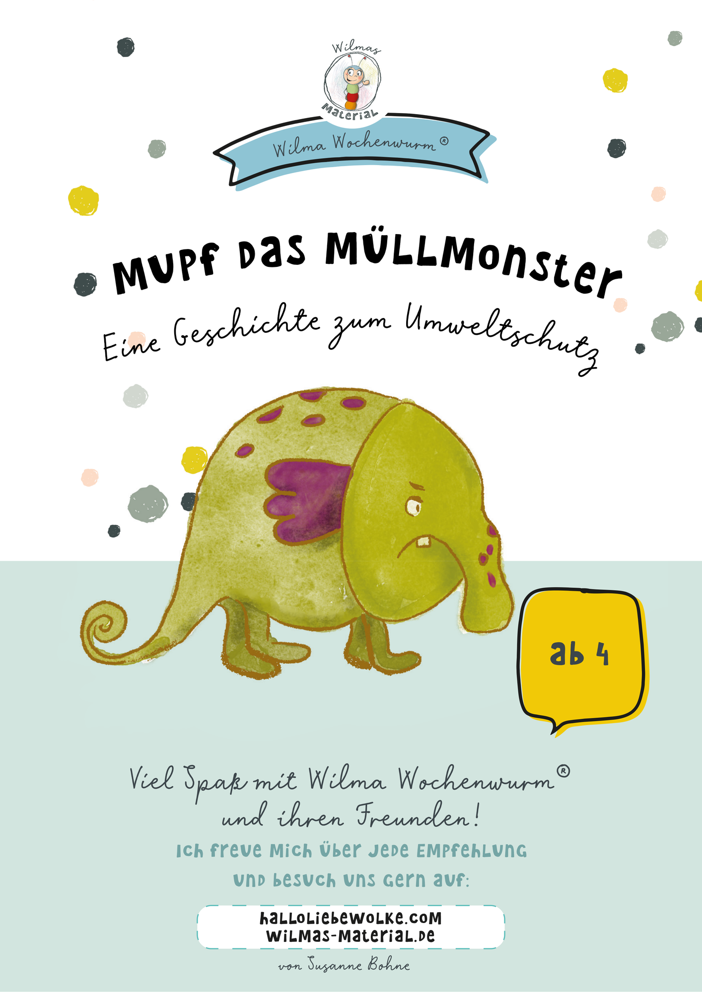 Fabelhafte Mupf Das Mullmonster Ausmalbild Bilder