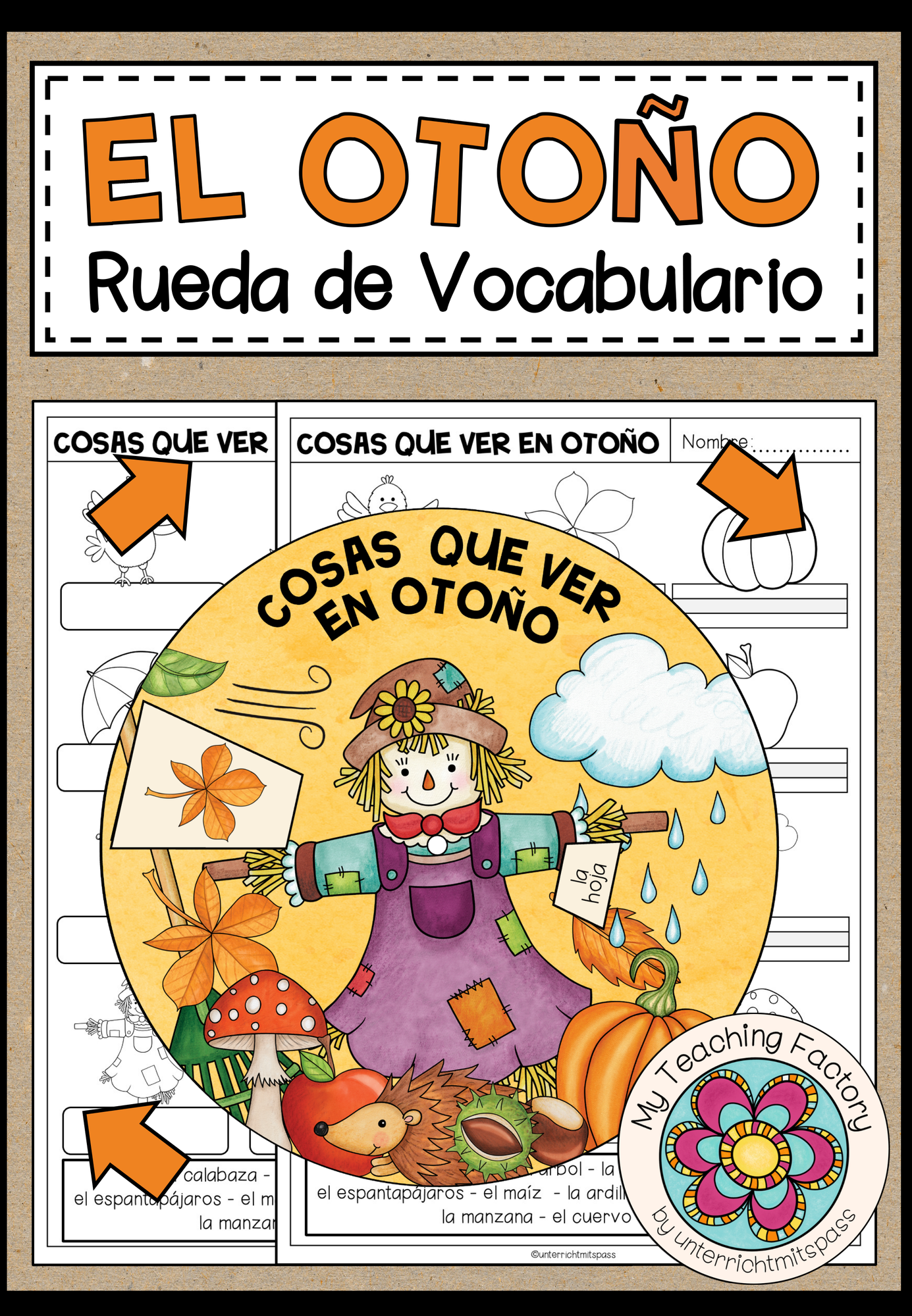 EL OTOÑO - Rueda de Vocabulario - material didáctico de las asignaturas ...