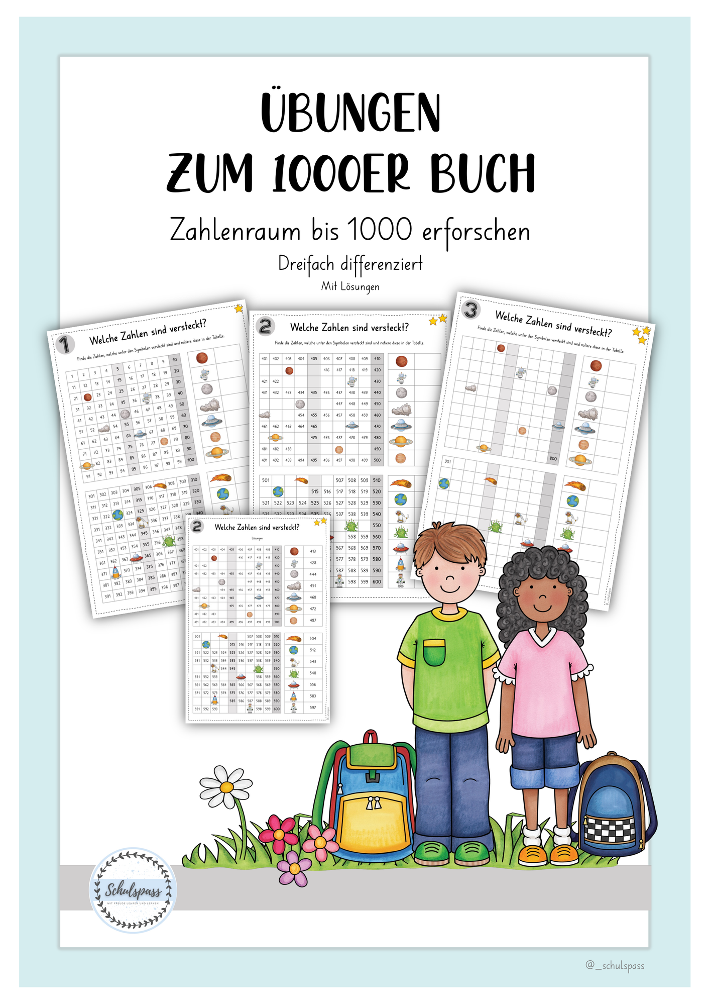 Übungen zum 1000er Buch, 1000er Raum – Unterrichtsmaterial im Fach ...