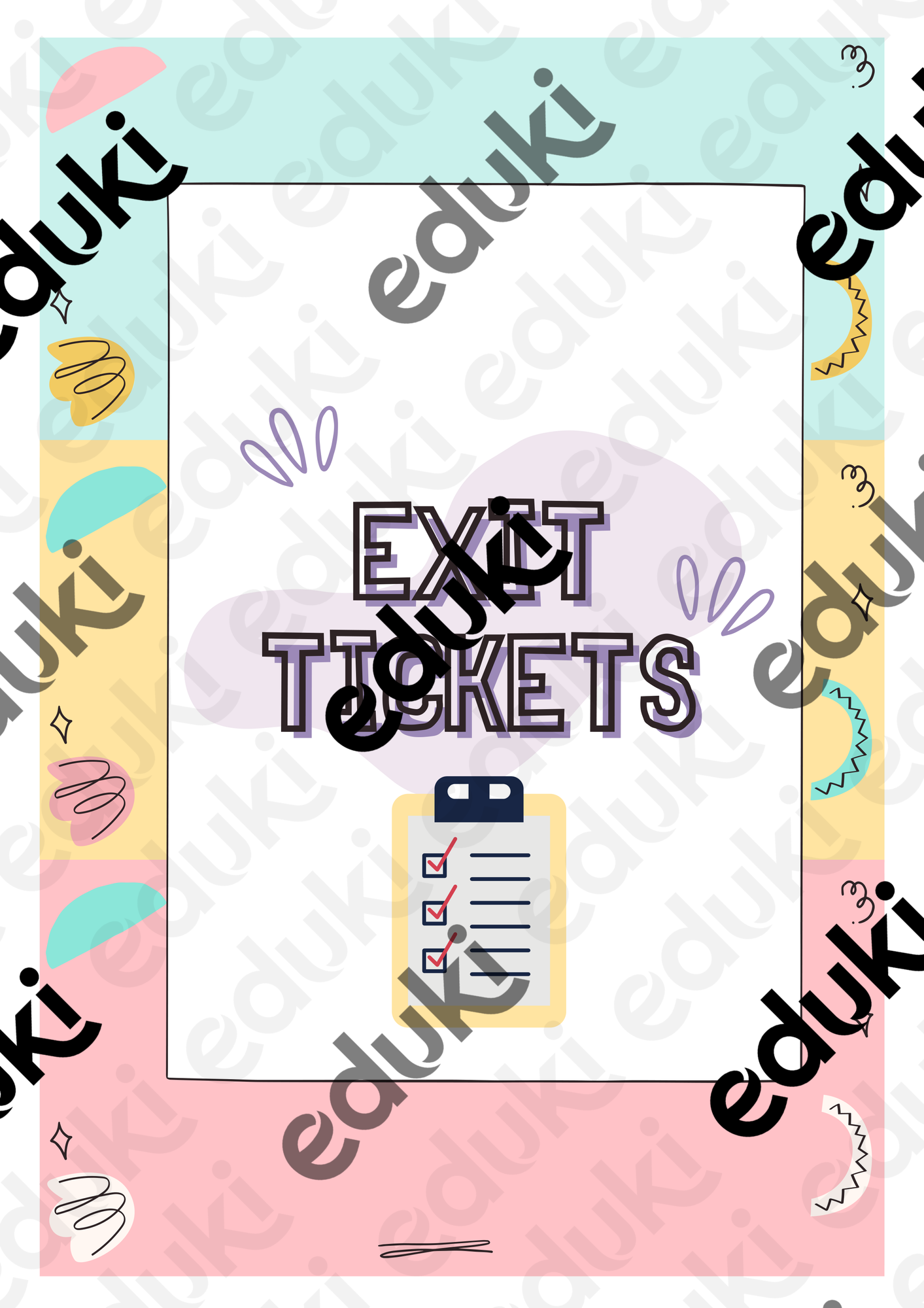 Exit Tickets - material de la siguiente asignatura Inglés / English