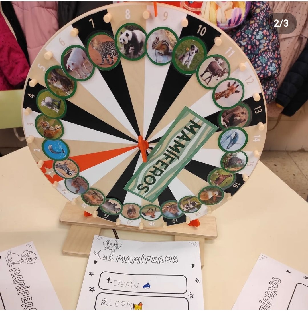 *Ruleta de mamíferos - material de la siguiente asignatura Material ...