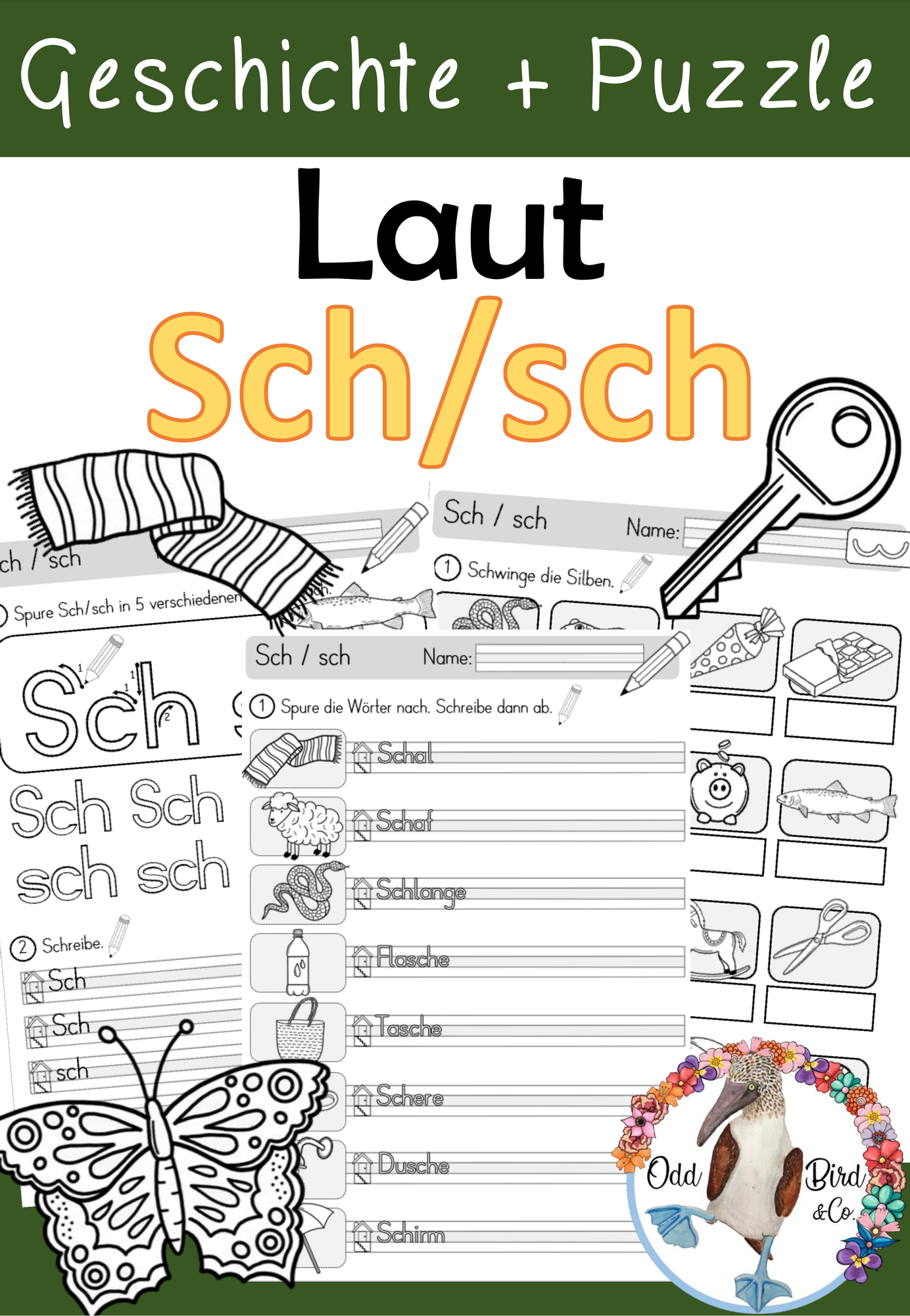 Buchstabe / Laut - Sch / sch - Einführung inklusive Geschichte ...