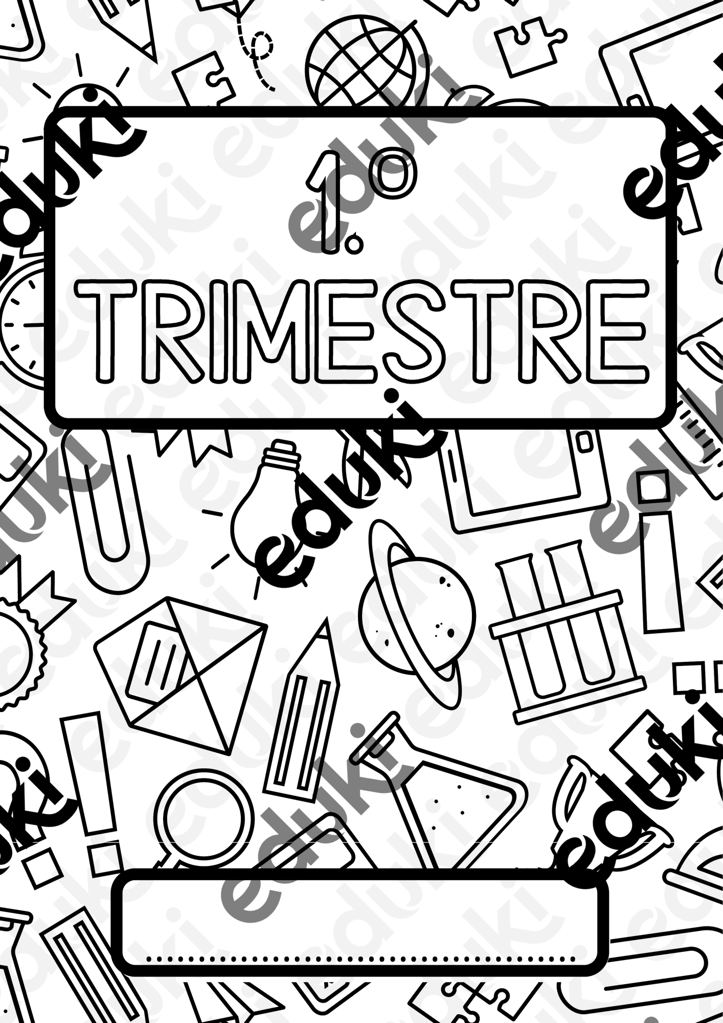 PORTADA PRIMER TRIMESTRE LIBRETA - material de la siguiente asignatura ...
