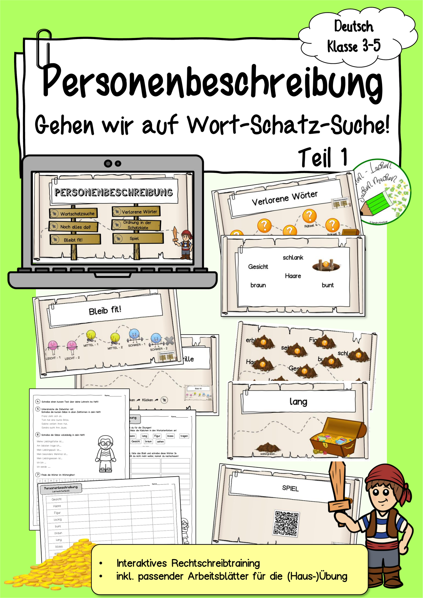 Personenbeschreibung - Interaktive Wörter-SCHATZ-Suche ...