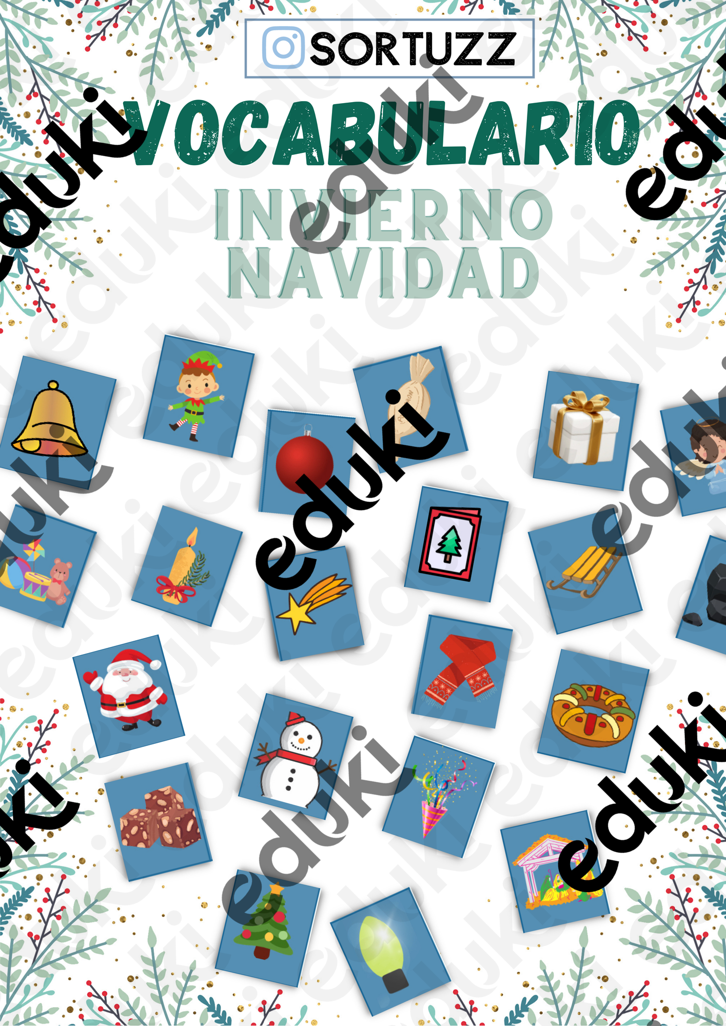 Vocabulario de navidad - material de la siguiente asignatura Lengua y ...