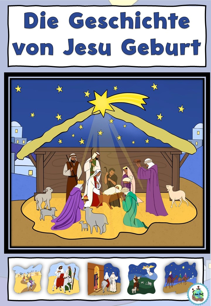 Die Weihnachtsgeschichte - Die Geschichte von Jesu Geburt als ...