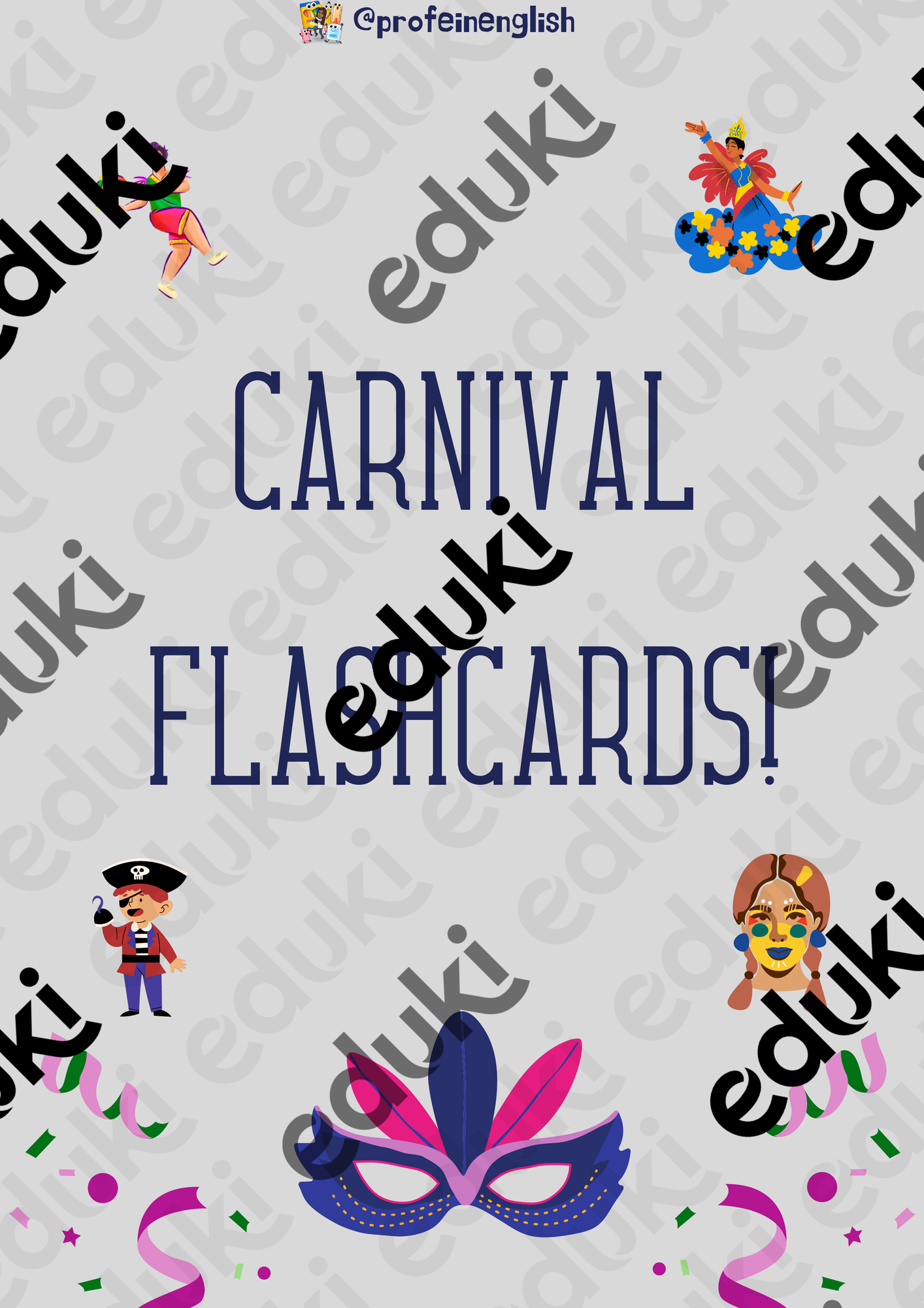 Flashcards Carnival! - material de la siguiente asignatura Material ...