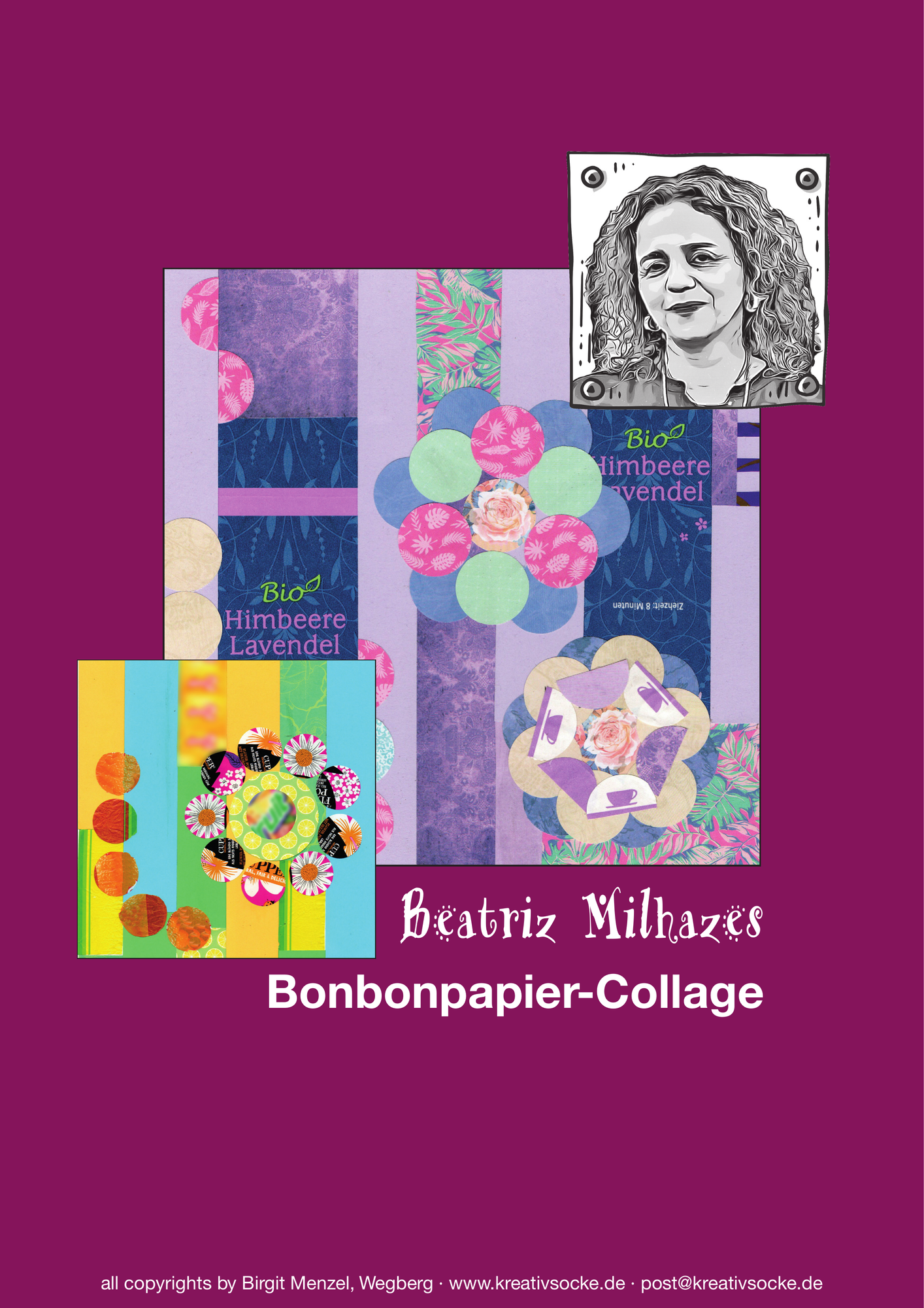 kinder.kunst.klasse - KREATIVREPORT - Milhazes - Bonbonpapier Collage ...