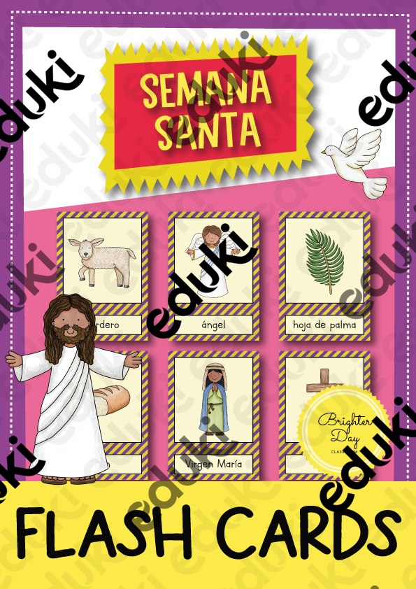 La Semana Santa: flash cards / tarjetas con imágenes (Español ...