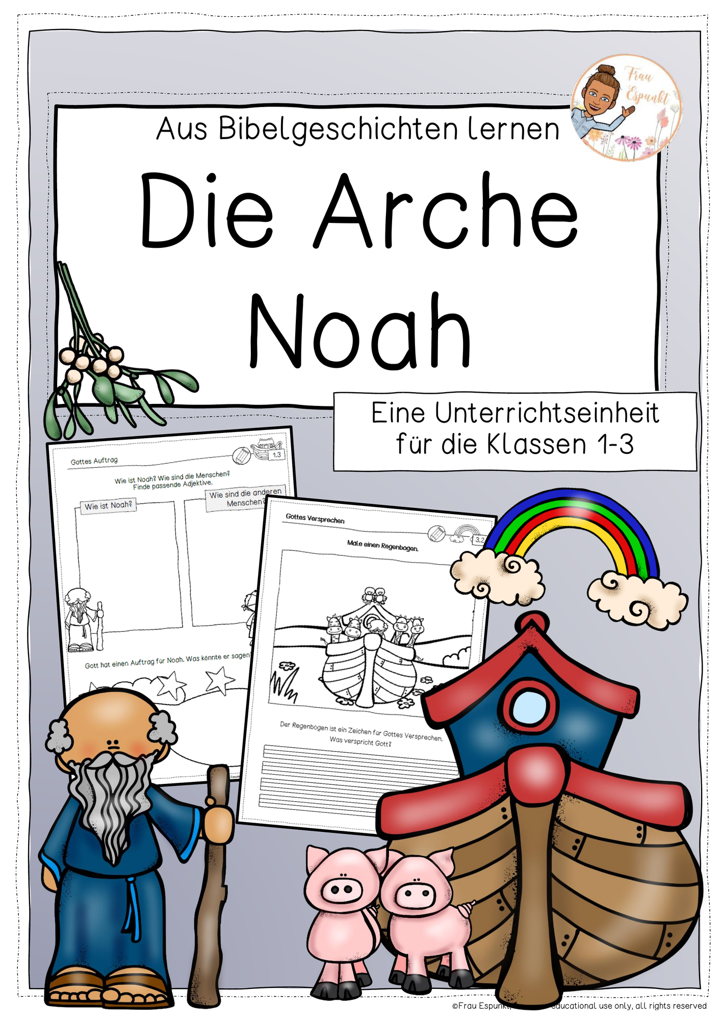 Die Arche Noah - Unterrichtseinheit für Klasse 1 bis 3 ...