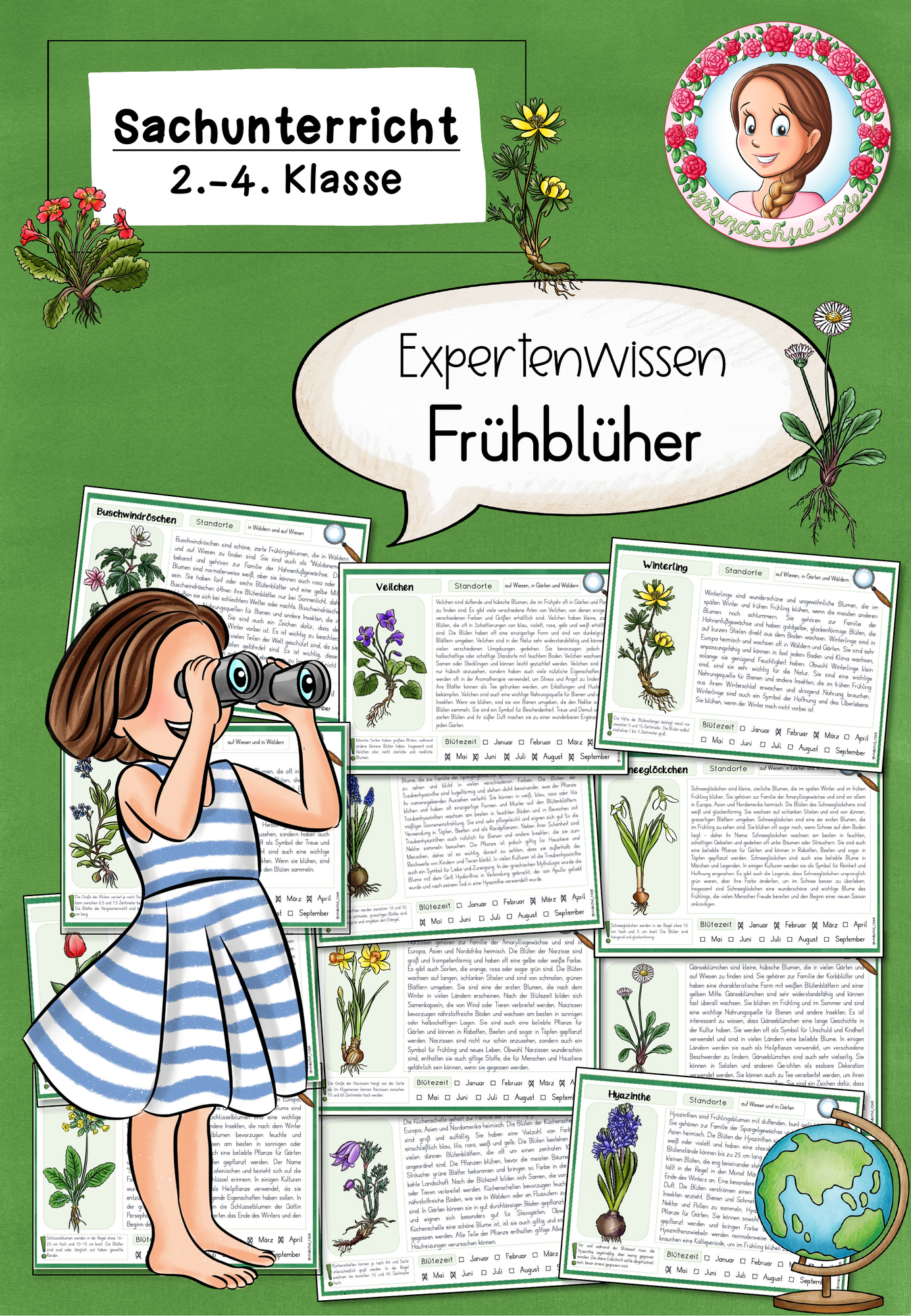 Expertenwissen Frühling Die Frühblüher (Klasse 2 bis 4 ...