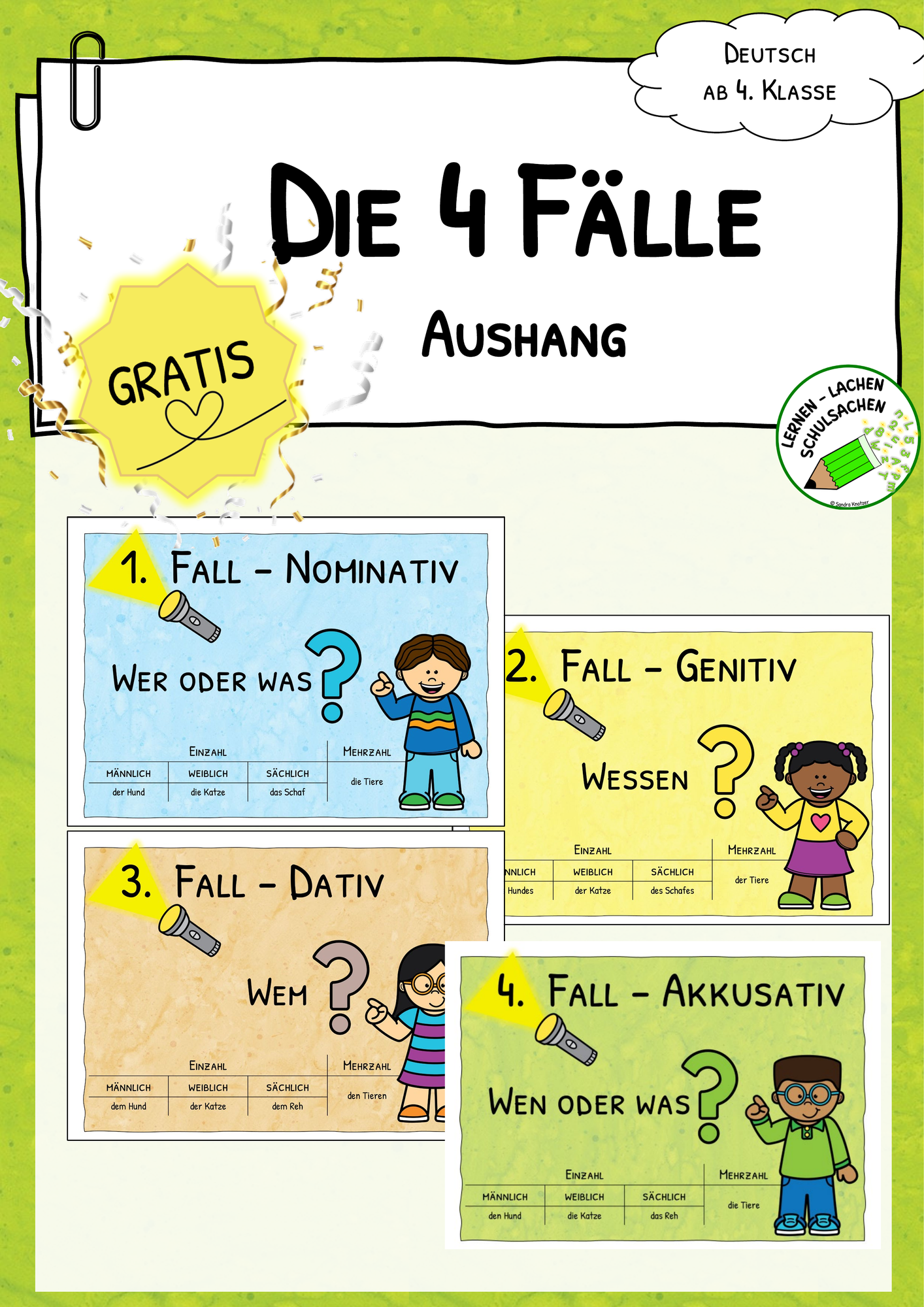 Die 4 Falle Plakat