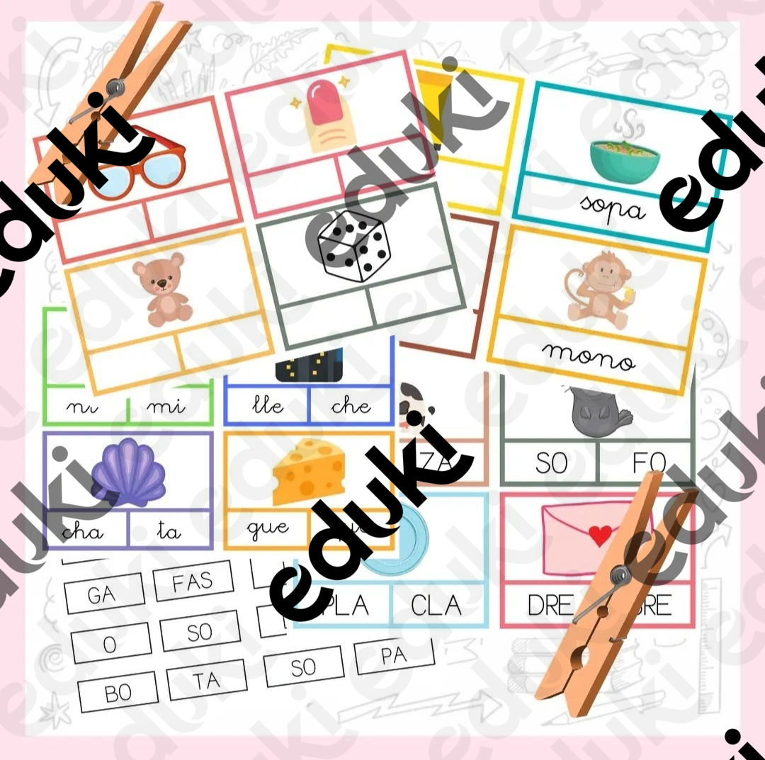 PALABRAS BISILABAS - material de la siguiente asignatura Lengua y ...