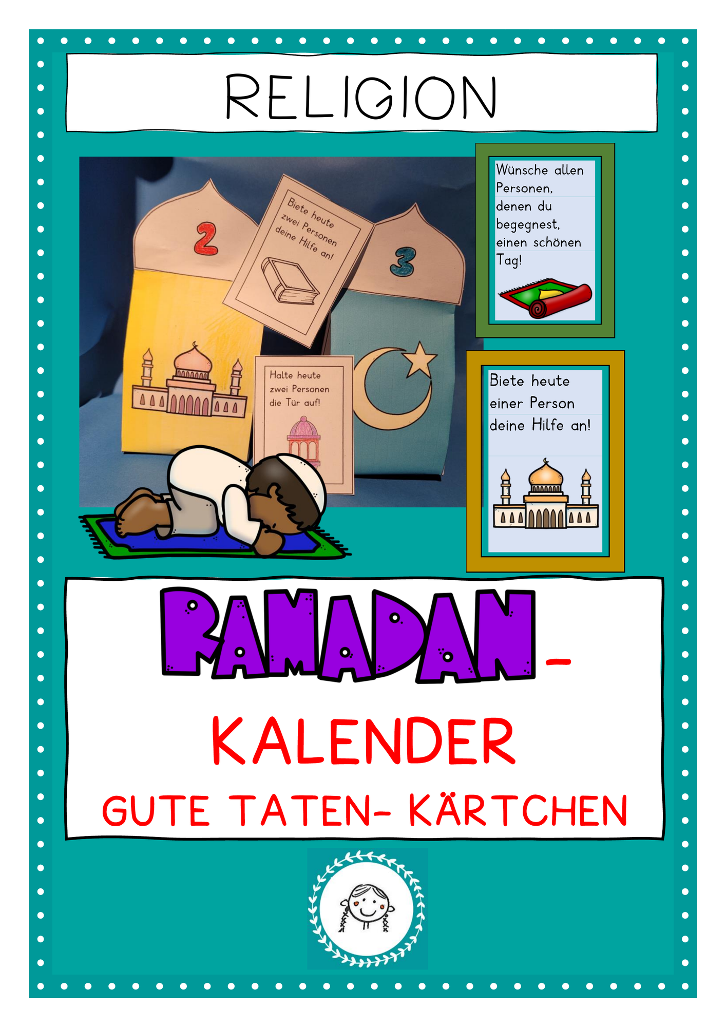 Ramadan- Kalender mit gute-Taten-Karten – Unterrichtsmaterial im Fach ...