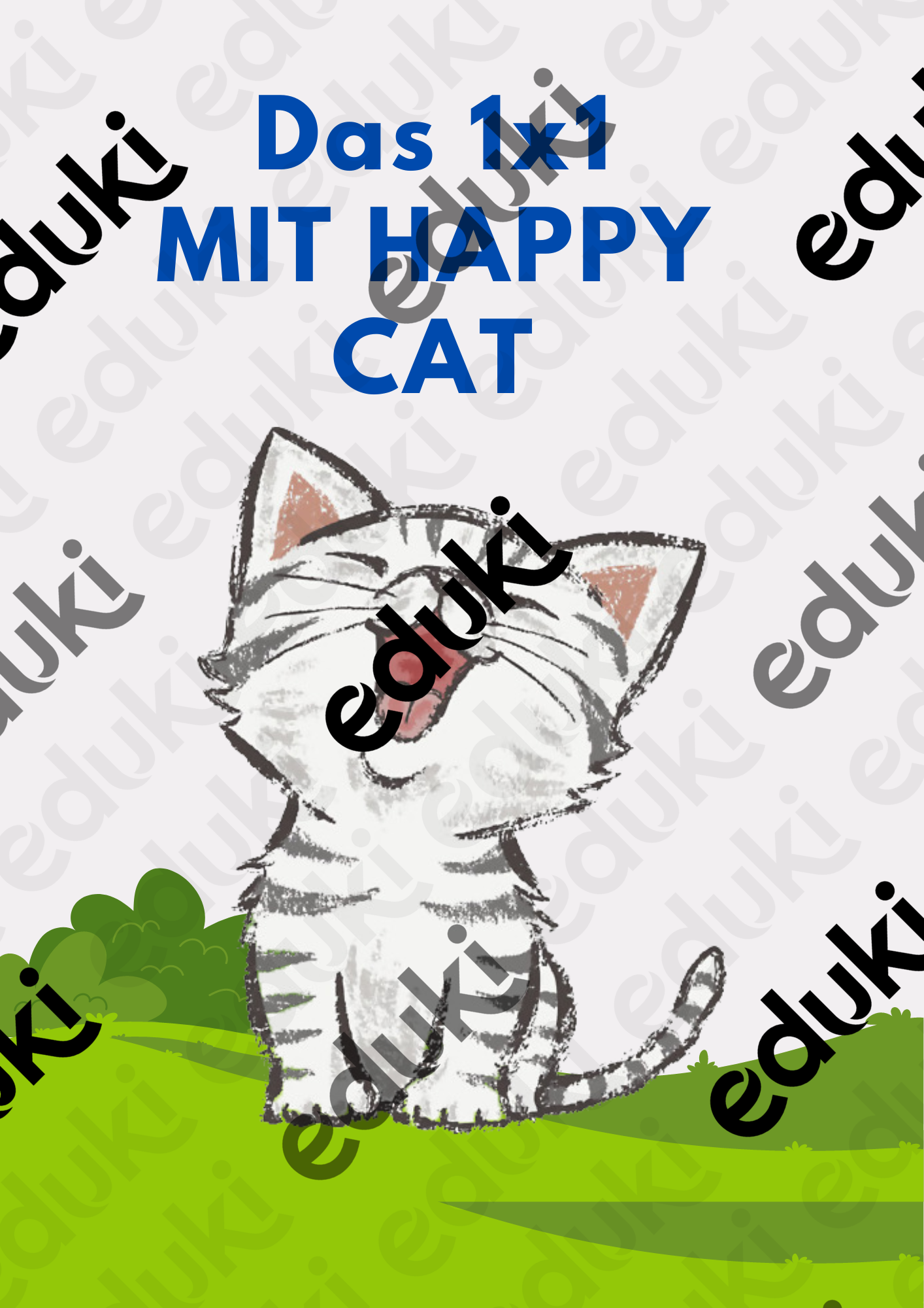 Das 1x1 mit Happy Cat – Unterrichtsmaterial im Fach Mathematik