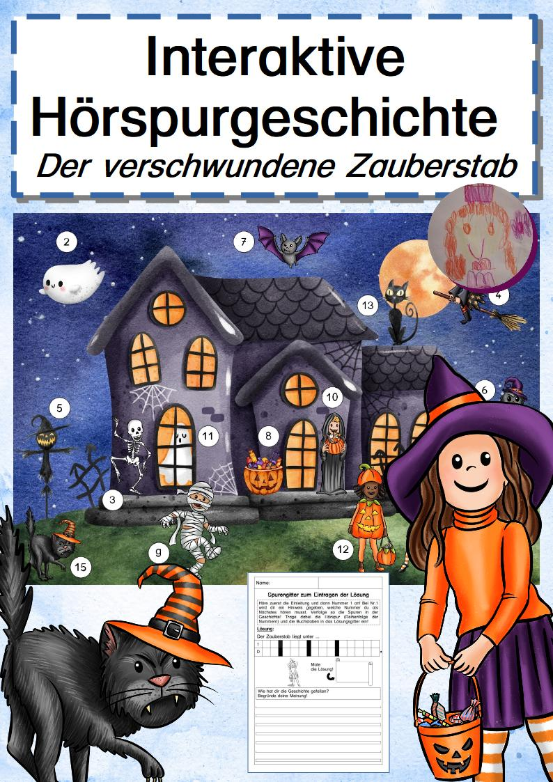Interaktive und analoge Hörspurgeschichte zu Halloween ...