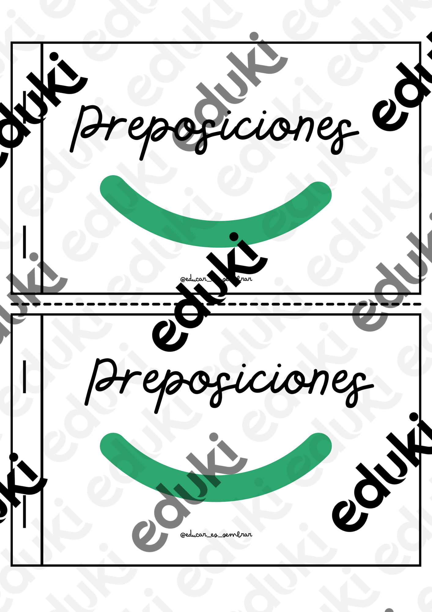 Minibook preposiciones, interjecciones y conjunciones - material de la ...