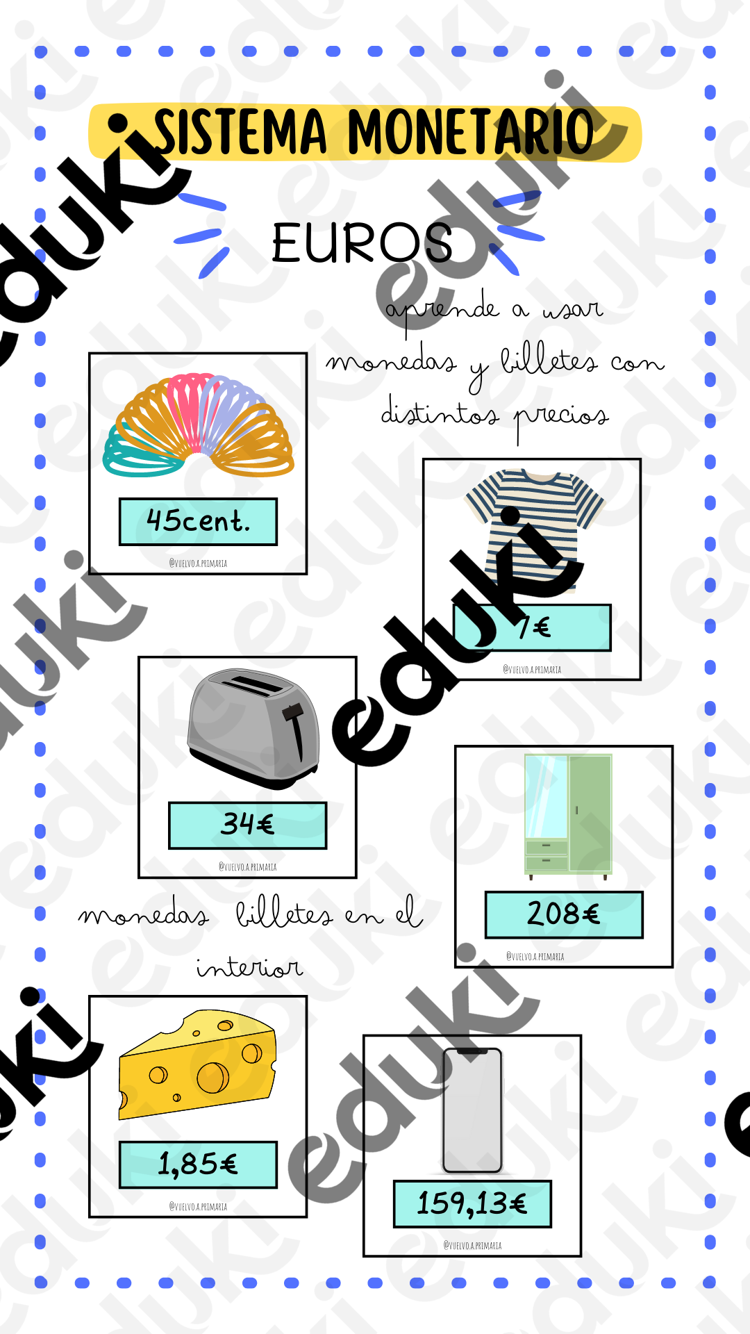 APRENDEMOS PAGANDO CON MONEDAS Y BILLETES - material de la siguiente ...