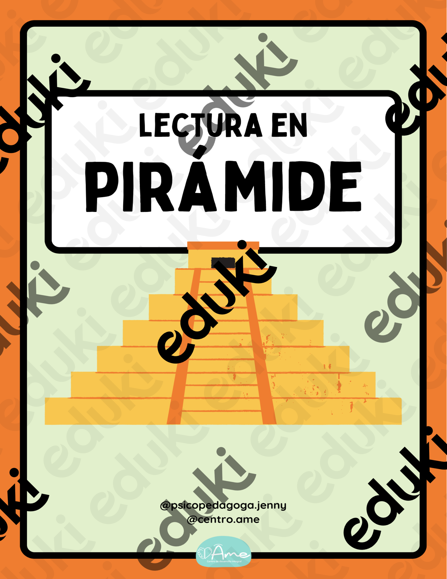 Lectura en pirámide - material de la siguiente asignatura Lengua y ...