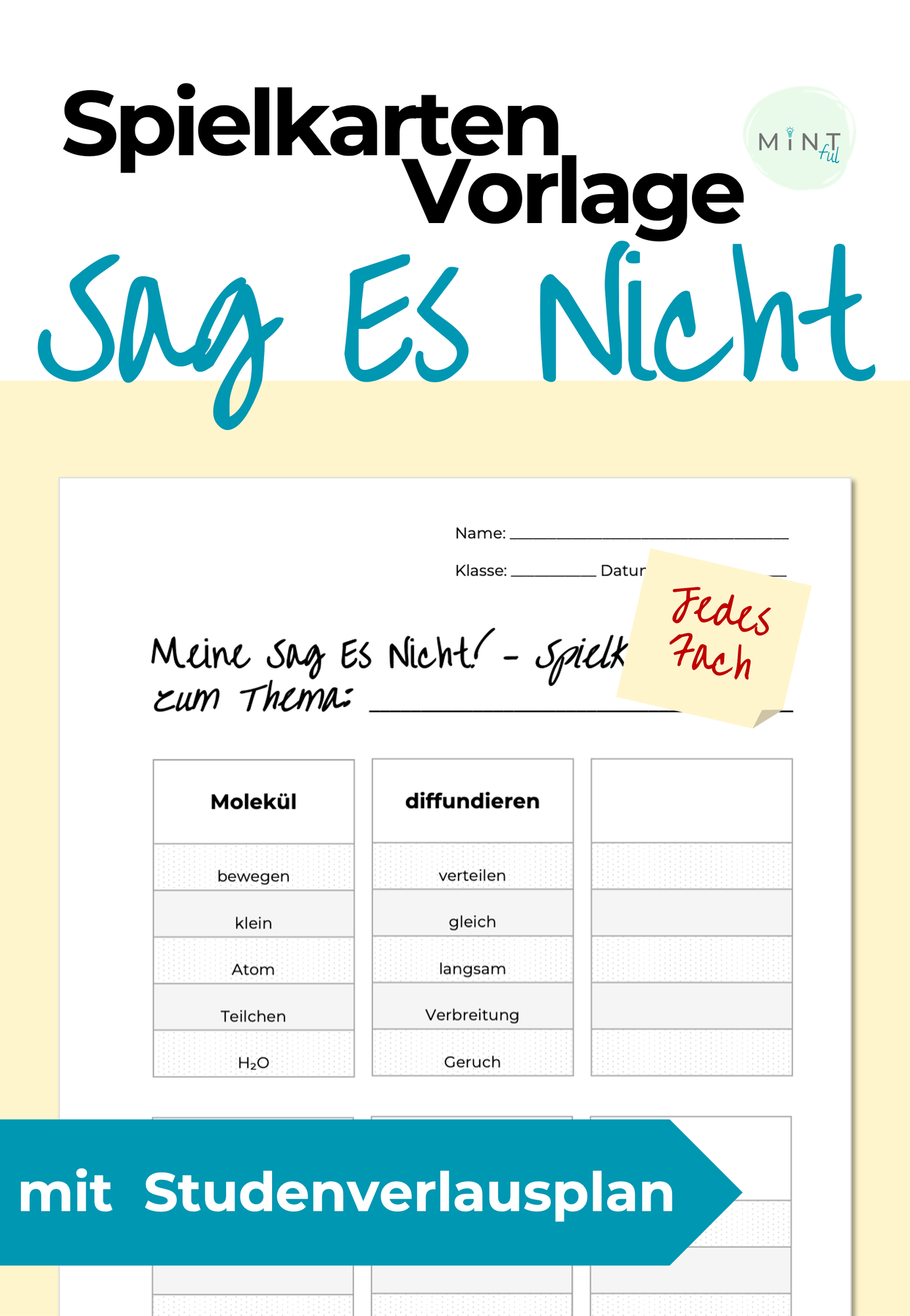 Sag es nicht! – Unterrichtsmaterial im Fach Fachübergreifendes