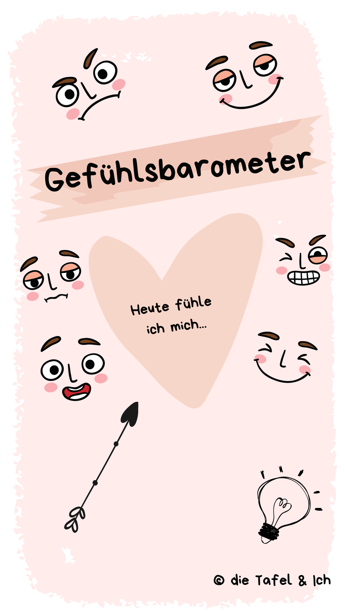 Gefühlsbarometer – Unterrichtsmaterial im Fach Sachunterricht