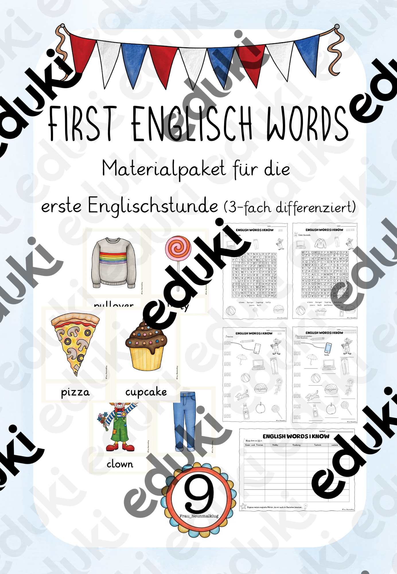 Materialpaket Englisch: first english lesson – Unterrichtsmaterial im ...