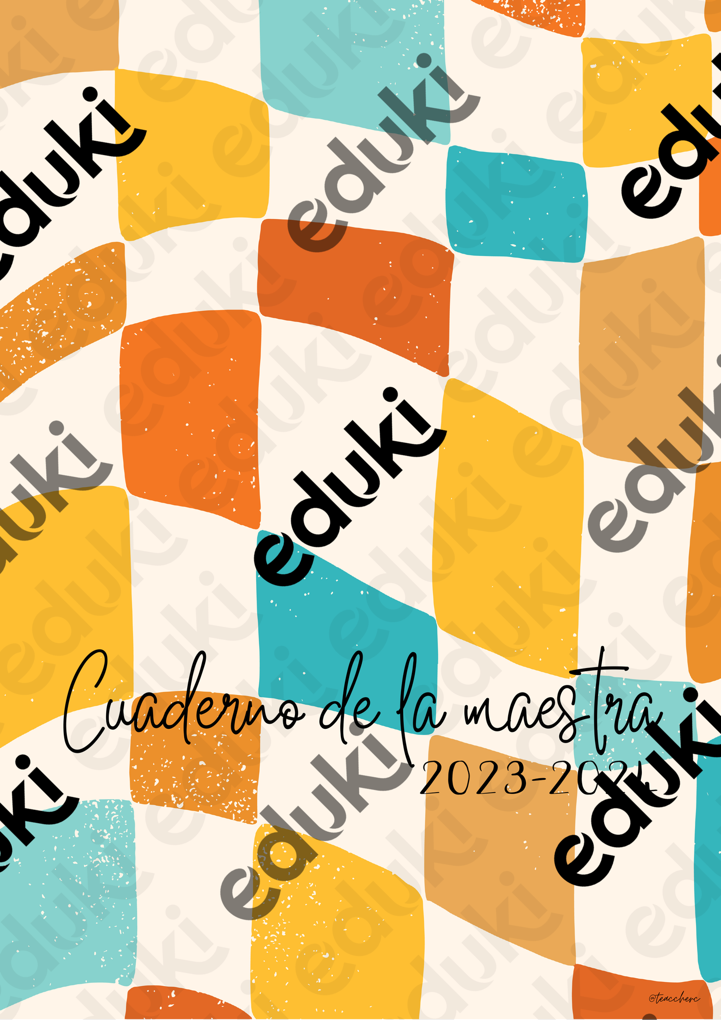 Cuaderno de la maestra. Modelo 1. - material de la siguiente asignatura ...