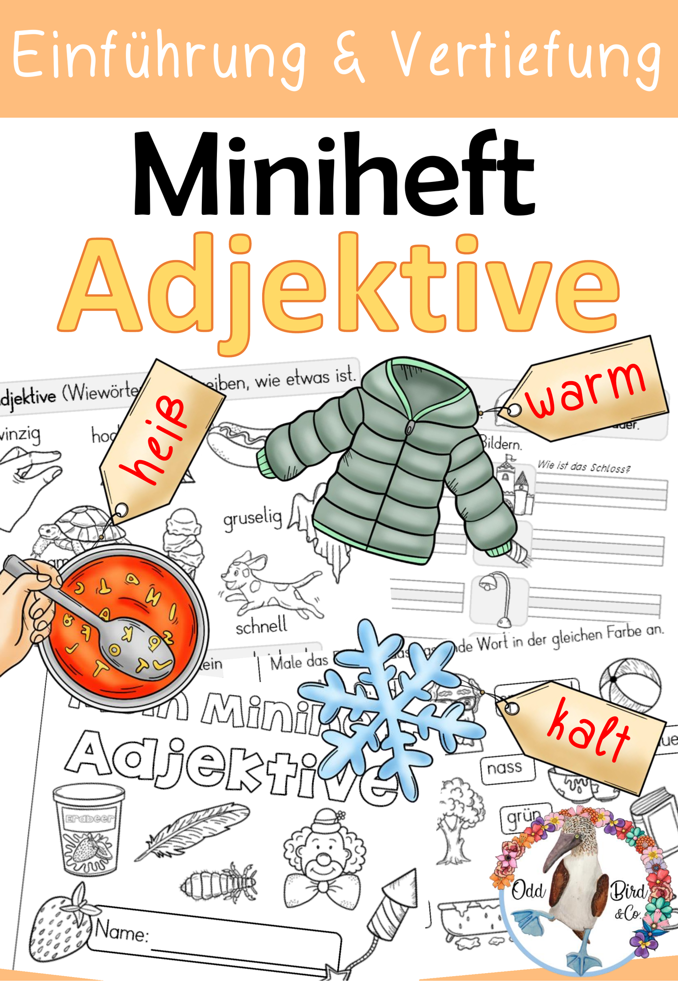 Adjektive - Miniheft zum Einführen und Vertiefen der Wortart ...