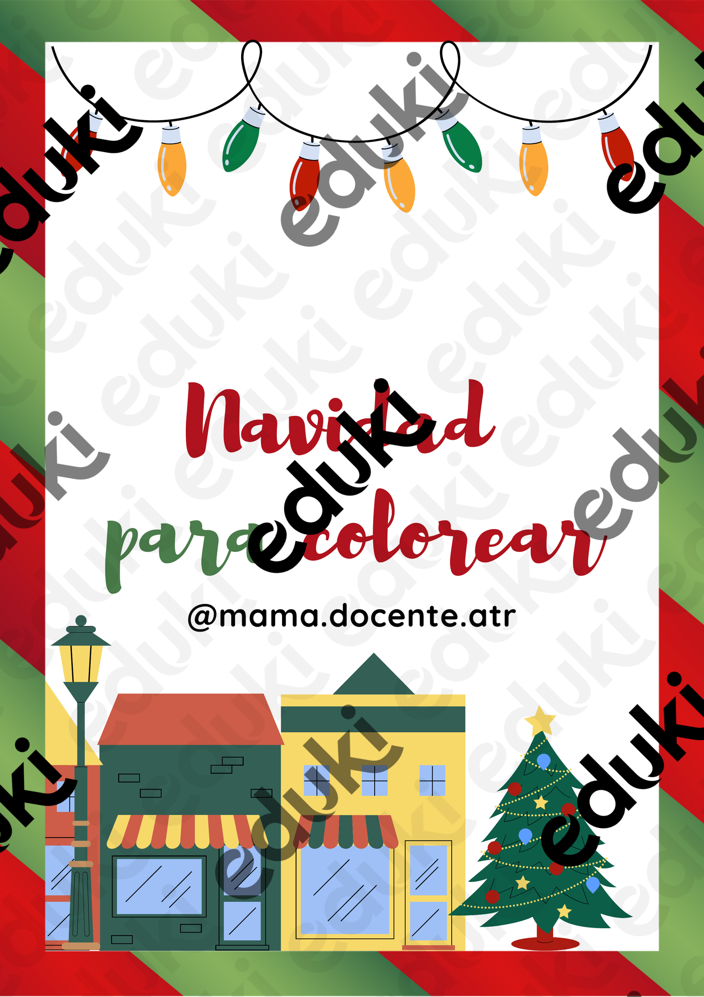 Cuaderno de navidad para colorear * - material didáctico de las ...