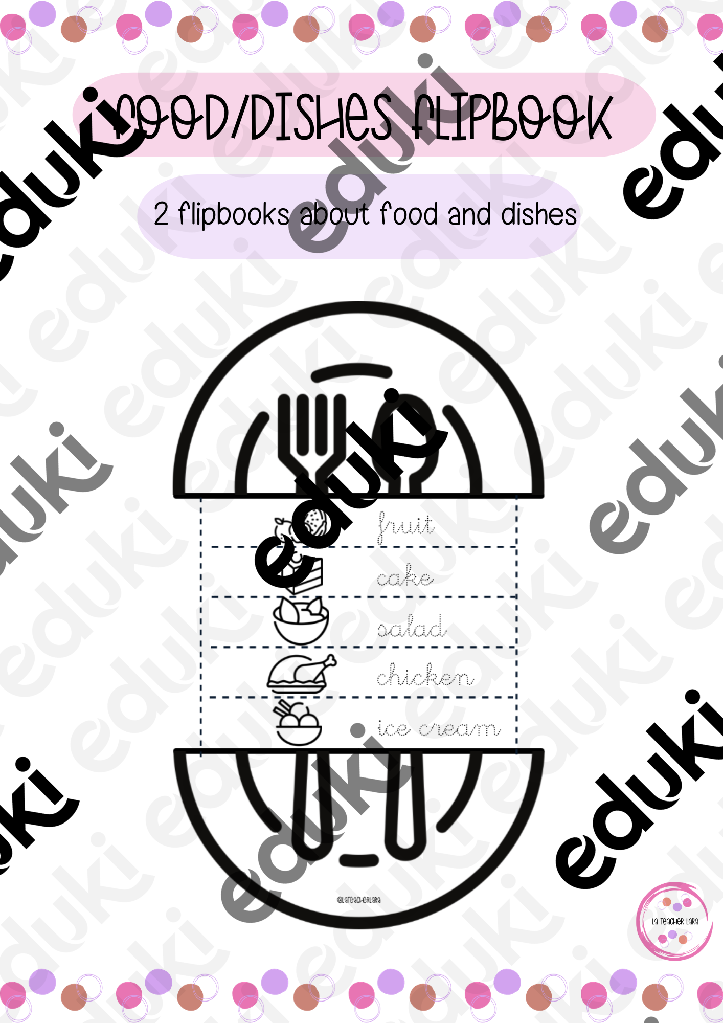 FOOD & DISHES FLIPBOOK - material de la siguiente asignatura Inglés ...