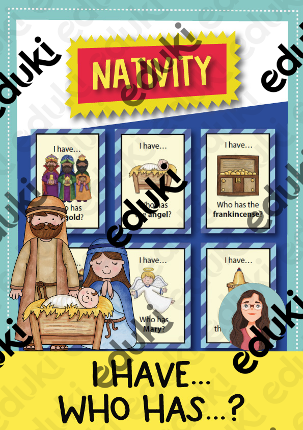 Christmas Story: I have... Who has...? / juego de vocabulario (inglés ...