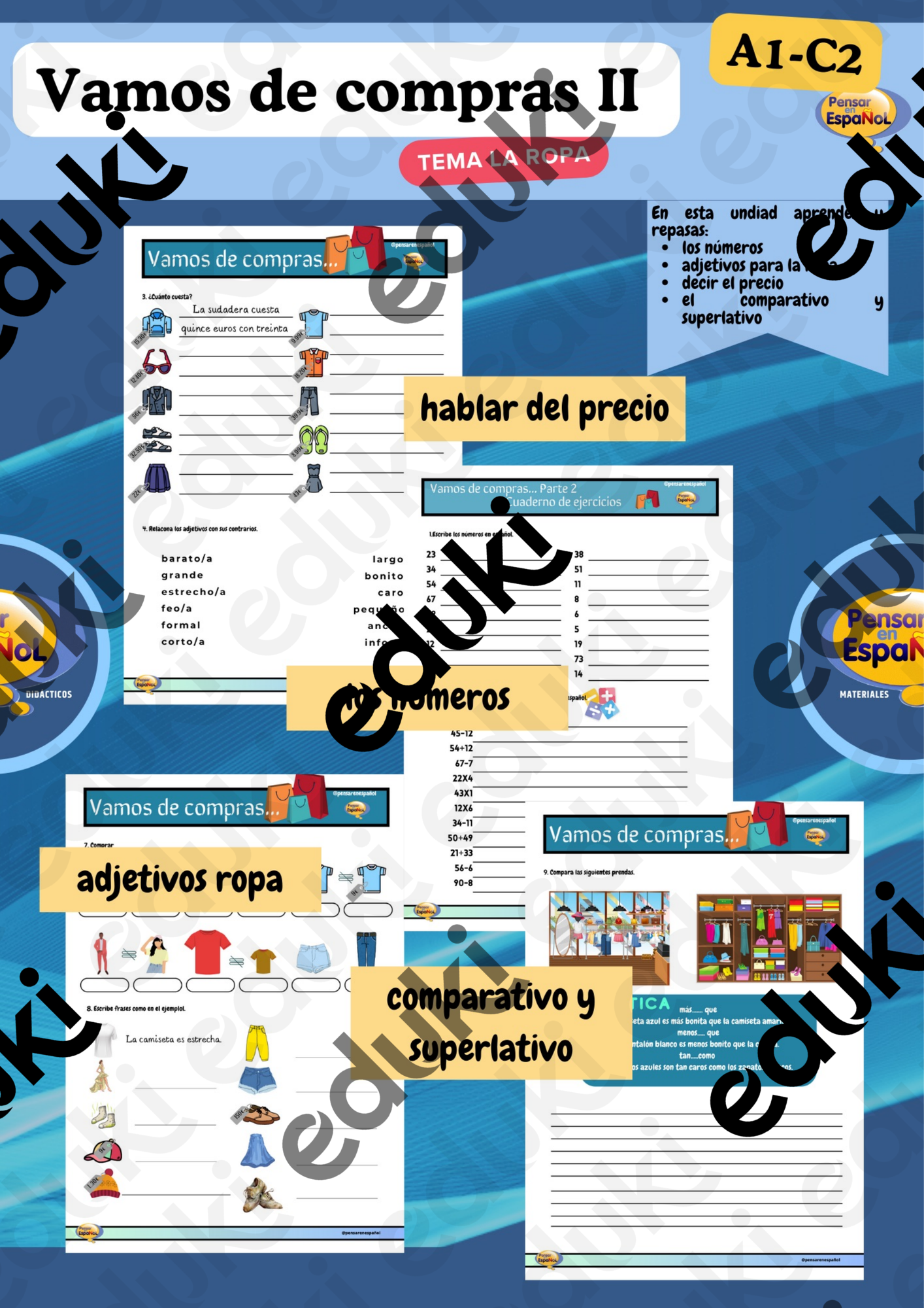 Vamos de compras - Español - ELE - material de la siguiente asignatura ...