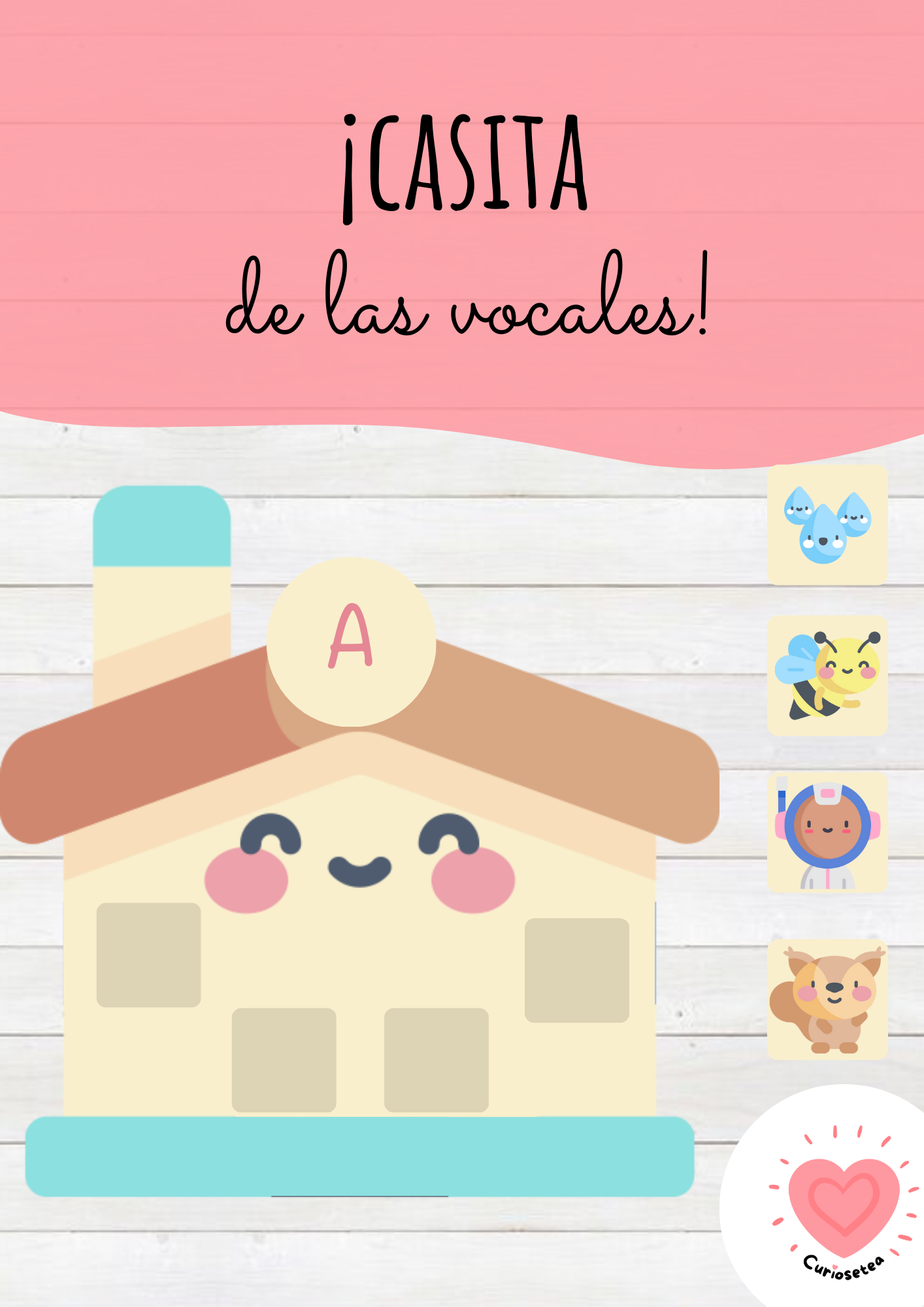 Casita para trabajar las vocales - material de la siguiente asignatura ...