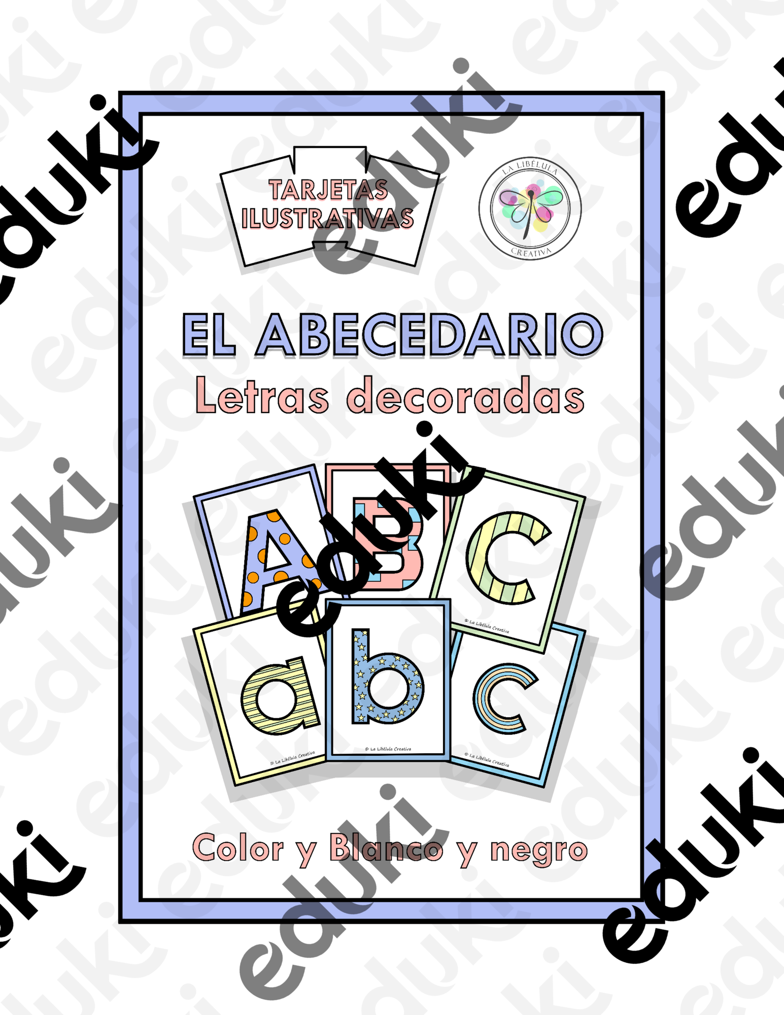 TARJETAS ILUSTRATIVAS ABECEDARIO DECORADAS PASTEL ABC - material de la ...