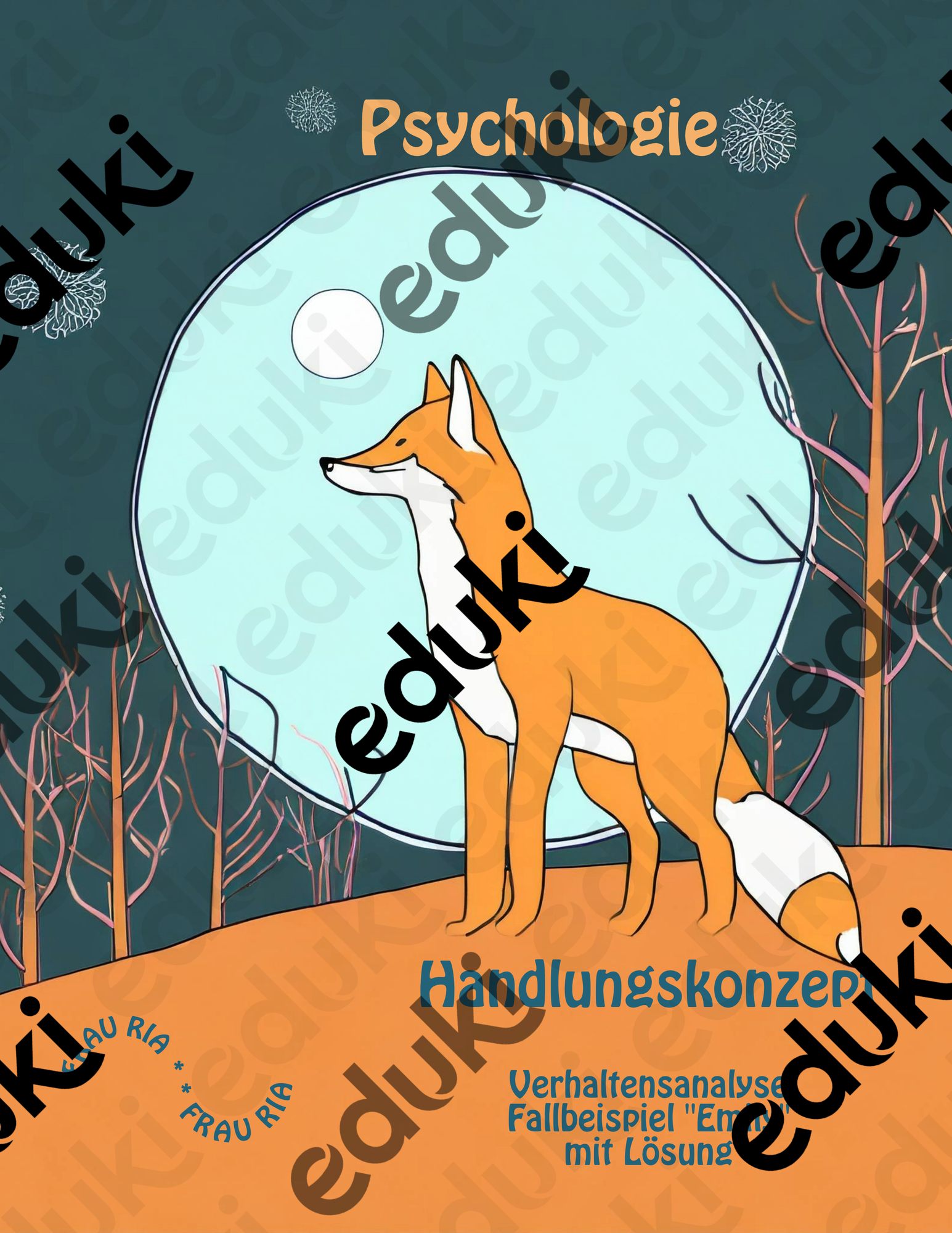 Handlungskonzept Verhaltensanalyse Fallbeispiel "Emily" + Lösung ...