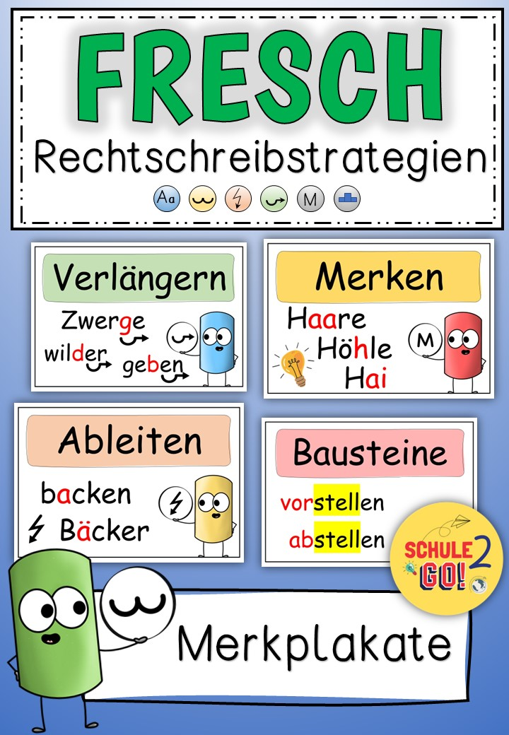 FRESCH Methode / Poster und Tafelmaterial – Unterrichtsmaterial im Fach ...