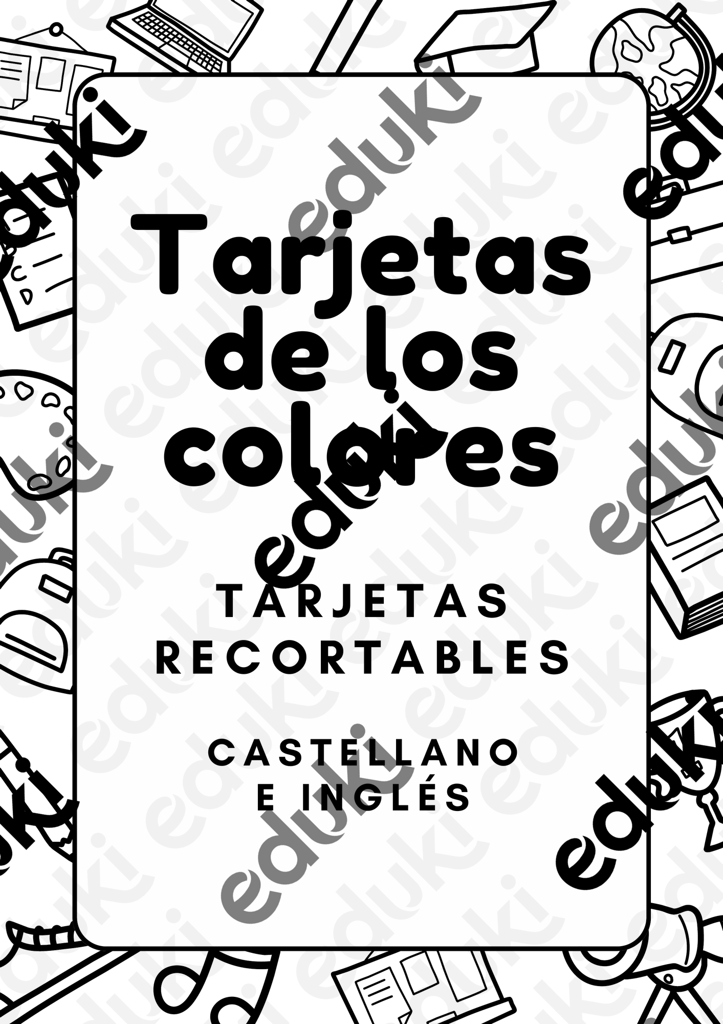 Tarjetas de los colores - material de la siguiente asignatura Material ...