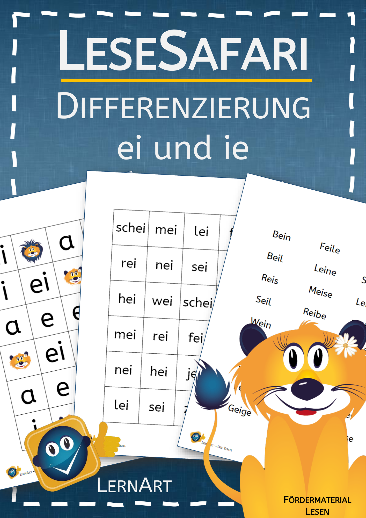 Lesetraining - Differenzierung ei und ie – Unterrichtsmaterial im Fach ...