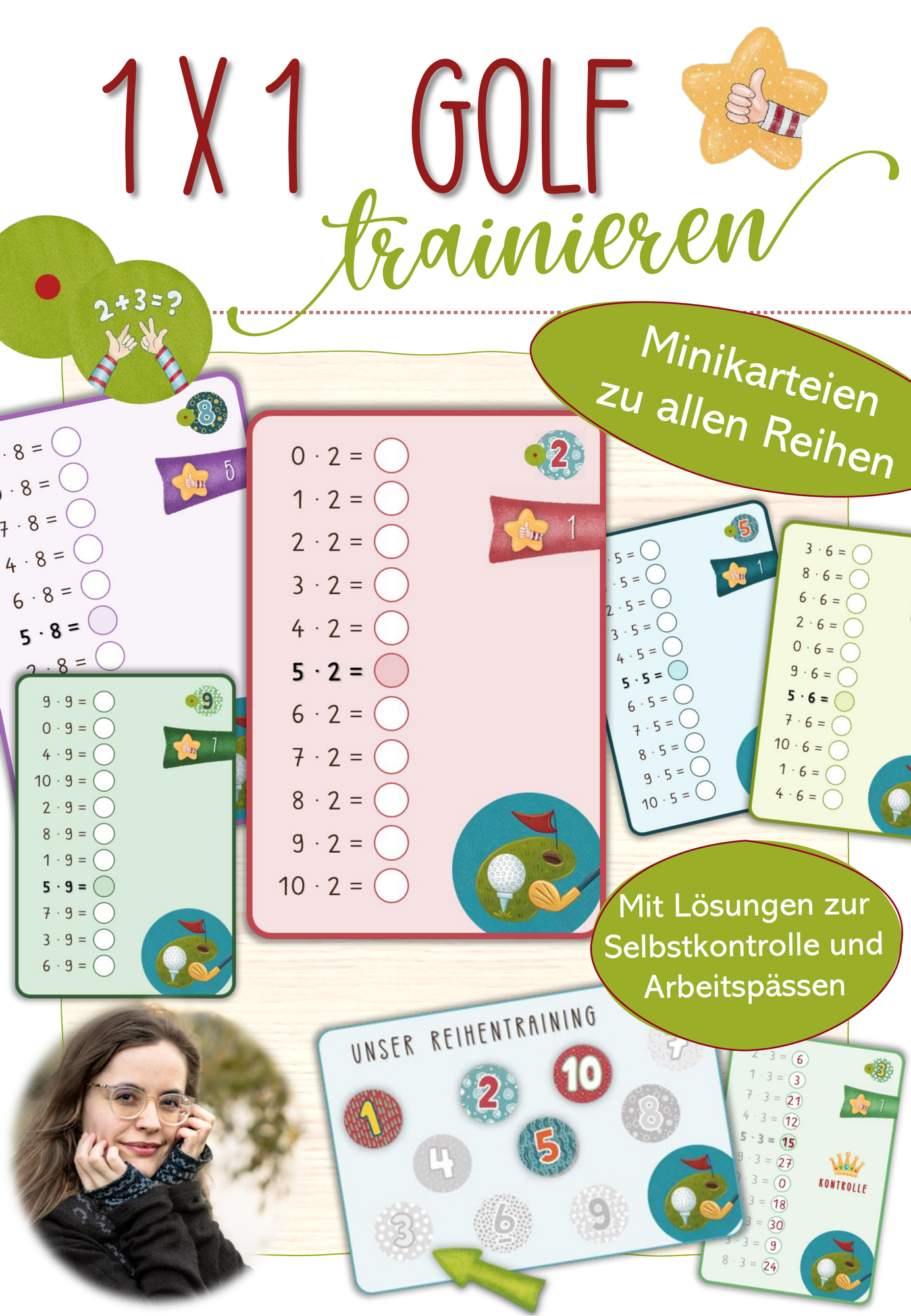 1x1 Golf - trainieren Stufe 1 – Unterrichtsmaterial im Fach Mathematik