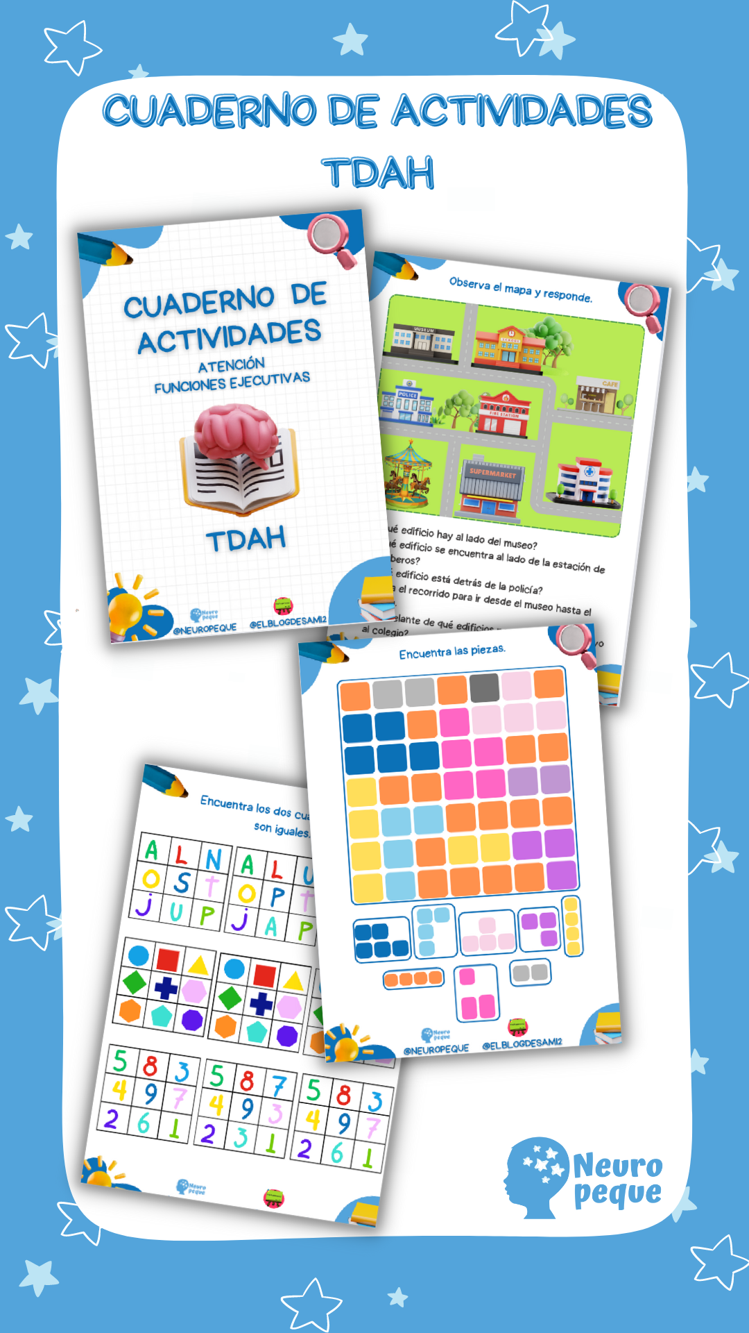 CUADERNO ACTIVIDADES TDAH - material de la siguiente asignatura ...