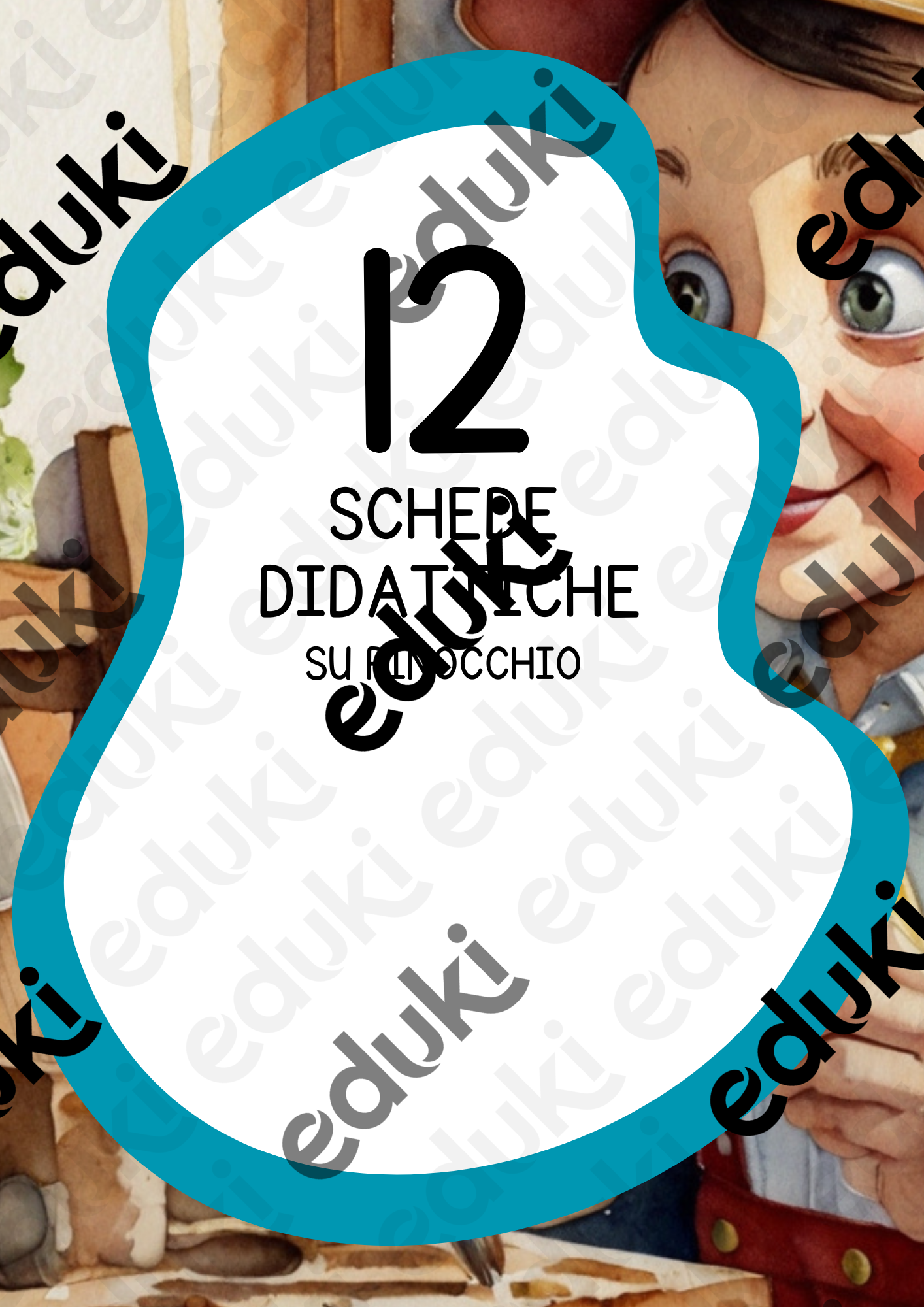 Schede didattiche Pinocchio - Materiale didattico per la materia Italiano