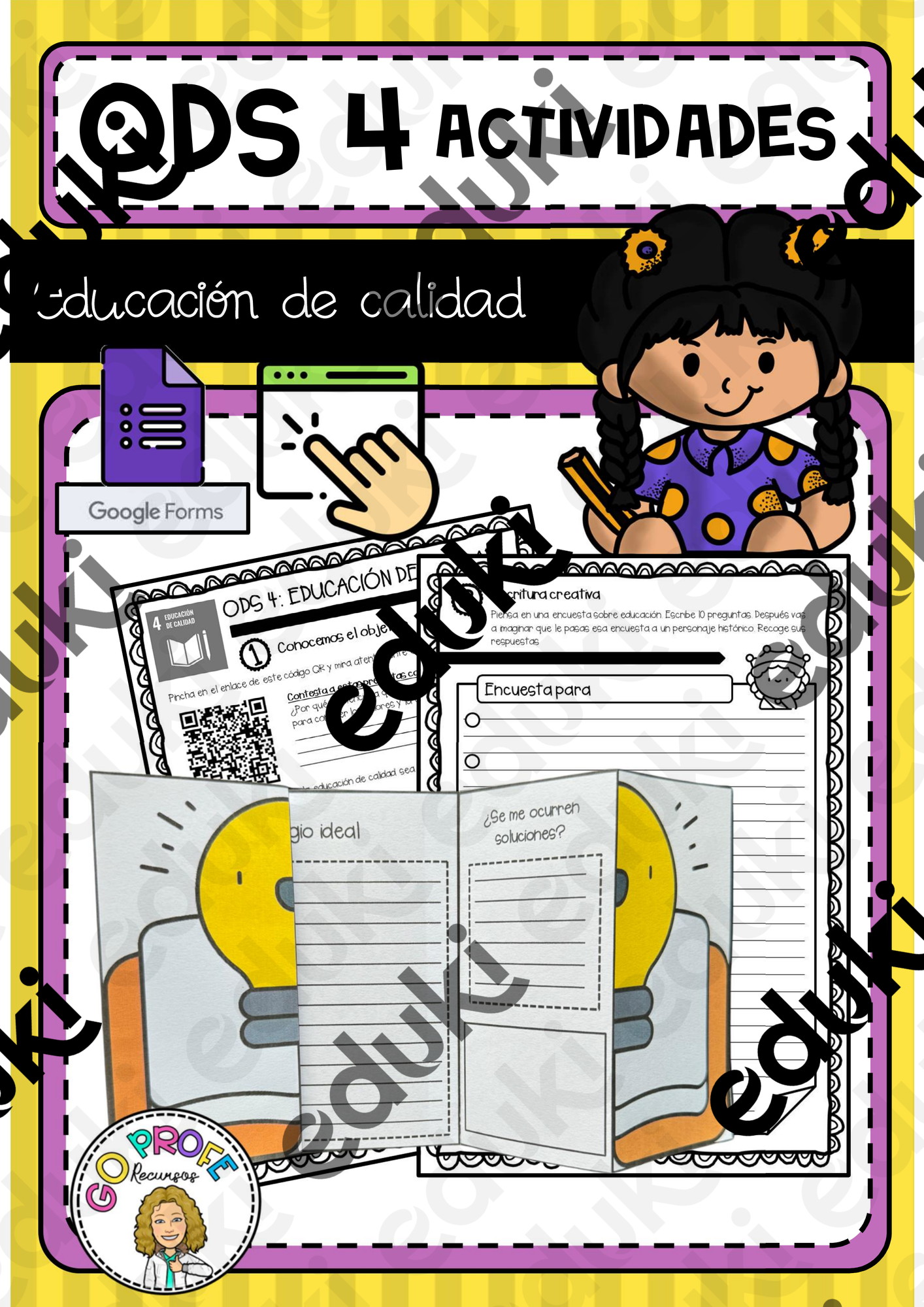 ODS 4: Actividades para trabajar los ODS - material de la siguiente ...