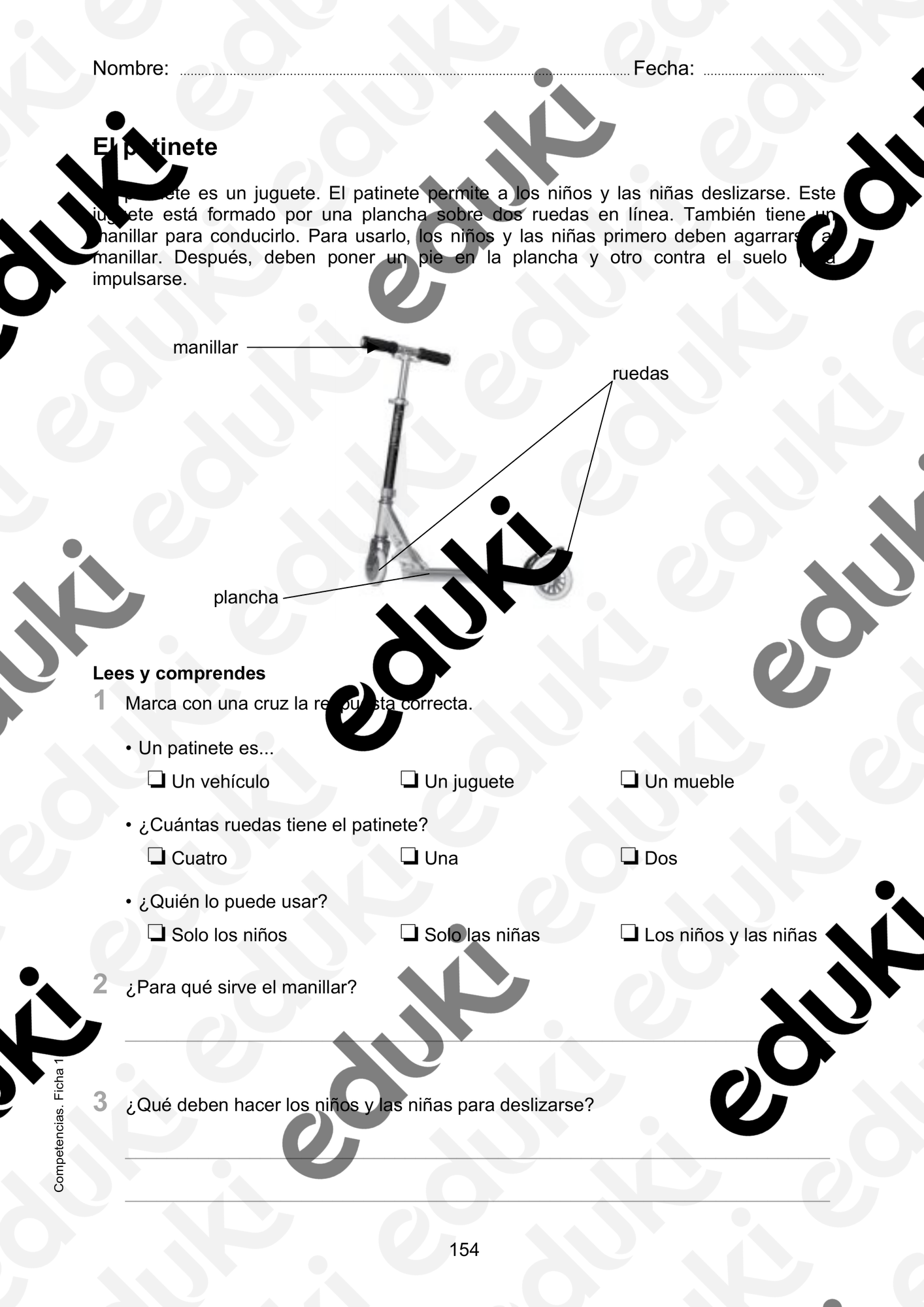 DESCRIPCIÓN DE UN OBJETO - material de la siguiente asignatura Lengua y ...