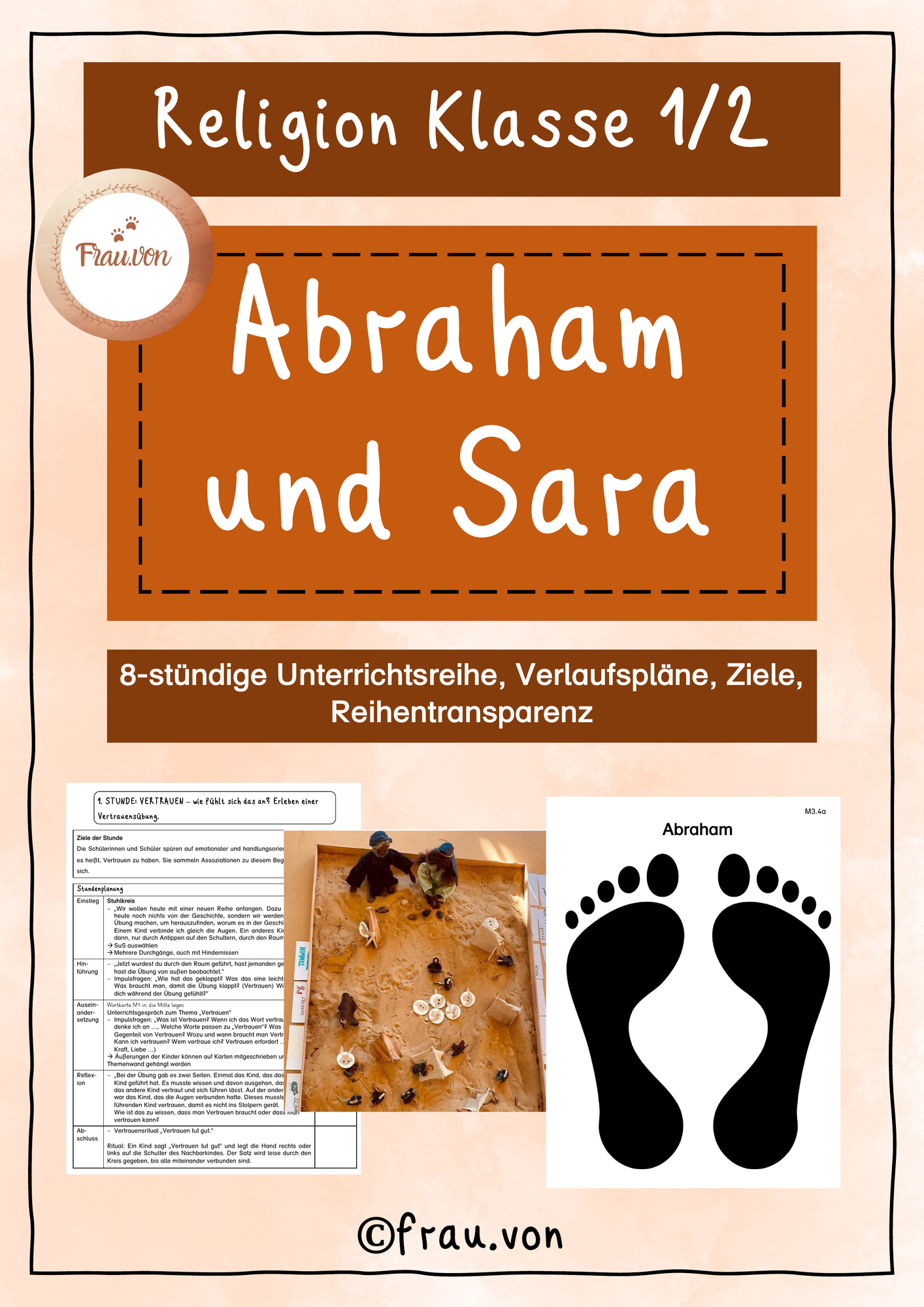 Abraham und Sara – Vertrauen in Gottes Verheißung entdecken Klasse 1/2 ...